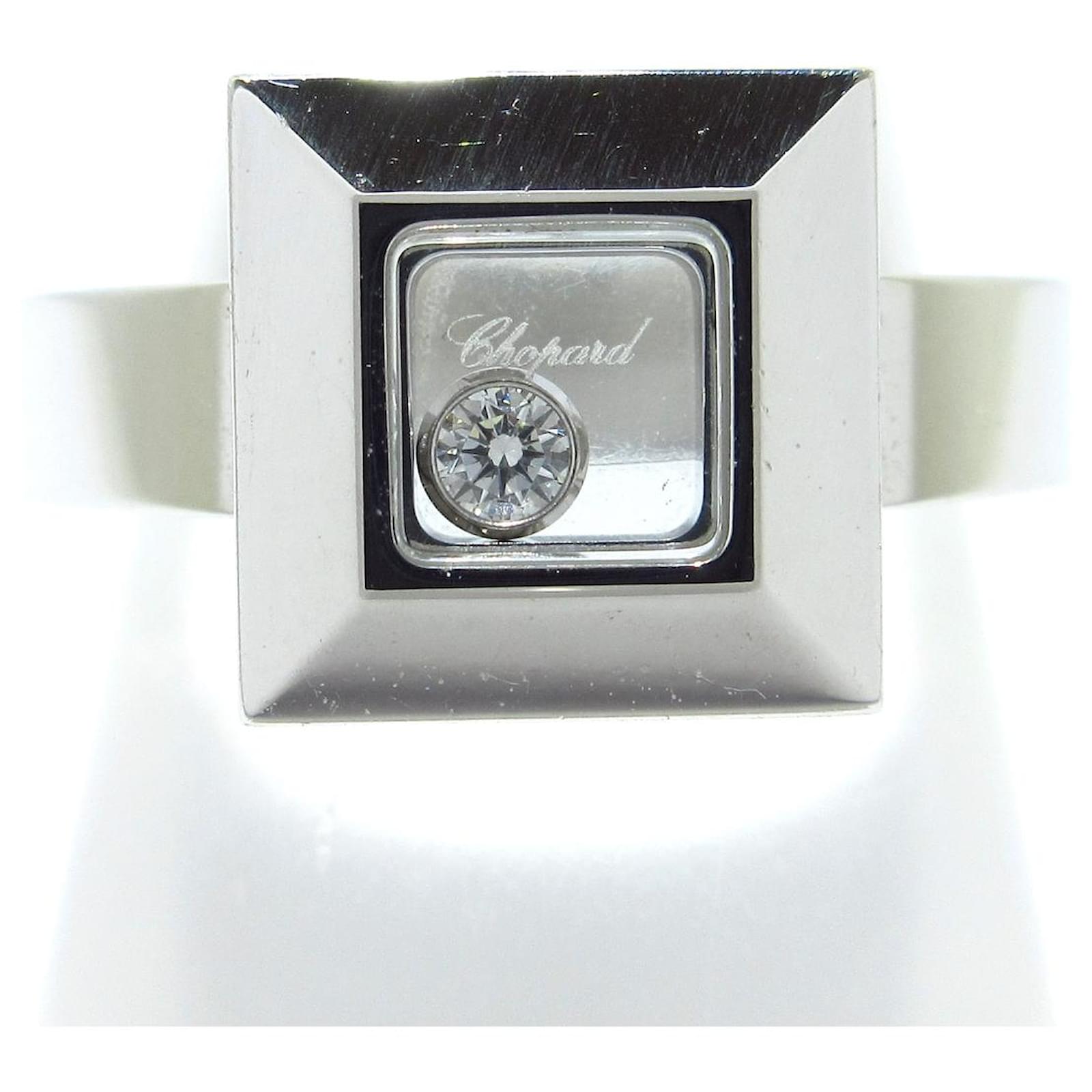 Chopard Happy Diamonds Or blanc Argenté ref.893142 - Joli Closet