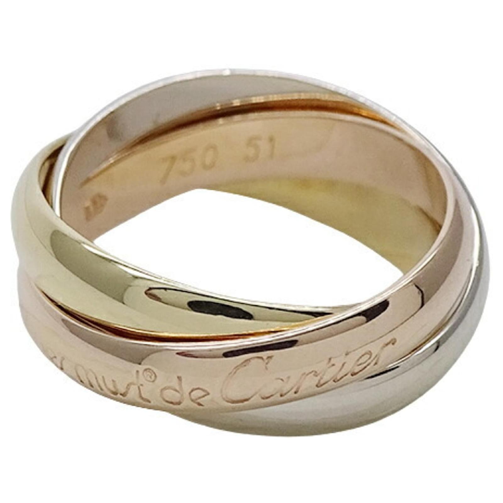 Cartier Trinity Golden Yellow gold ref.894291 - Joli Closet