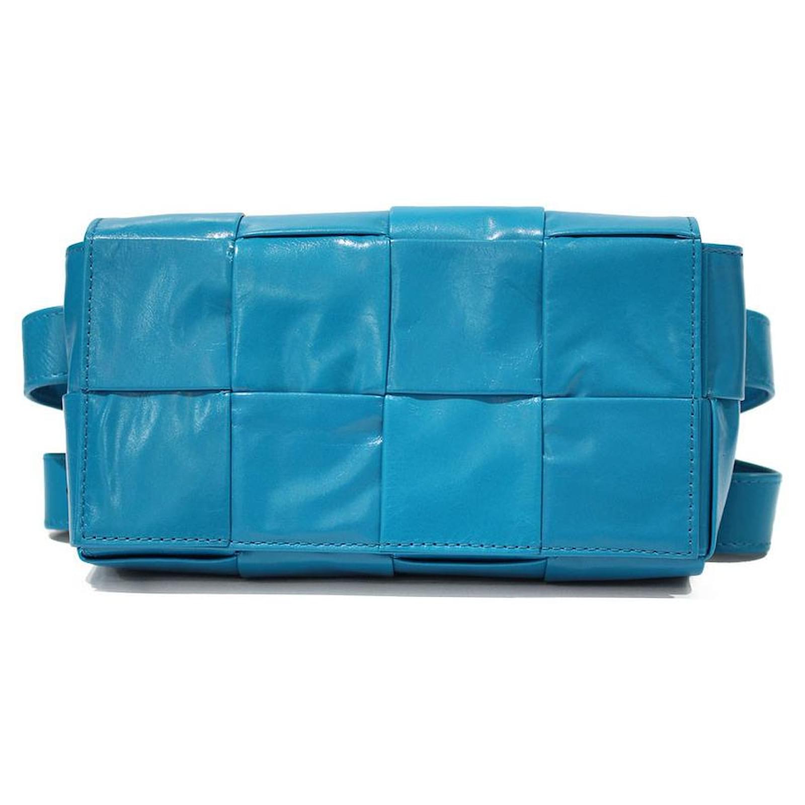 Bottega Veneta Handbags Blue Leather ref.894709 - Joli Closet