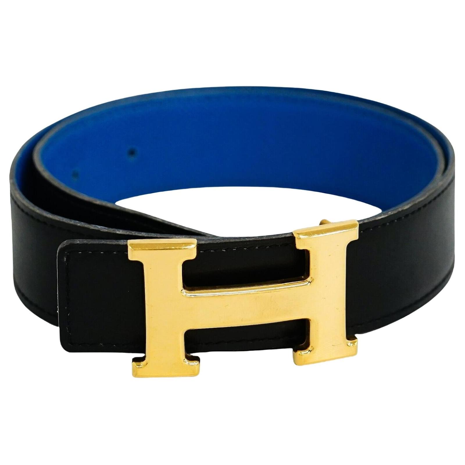 Hermès H Black Leather ref.895522 - Joli Closet