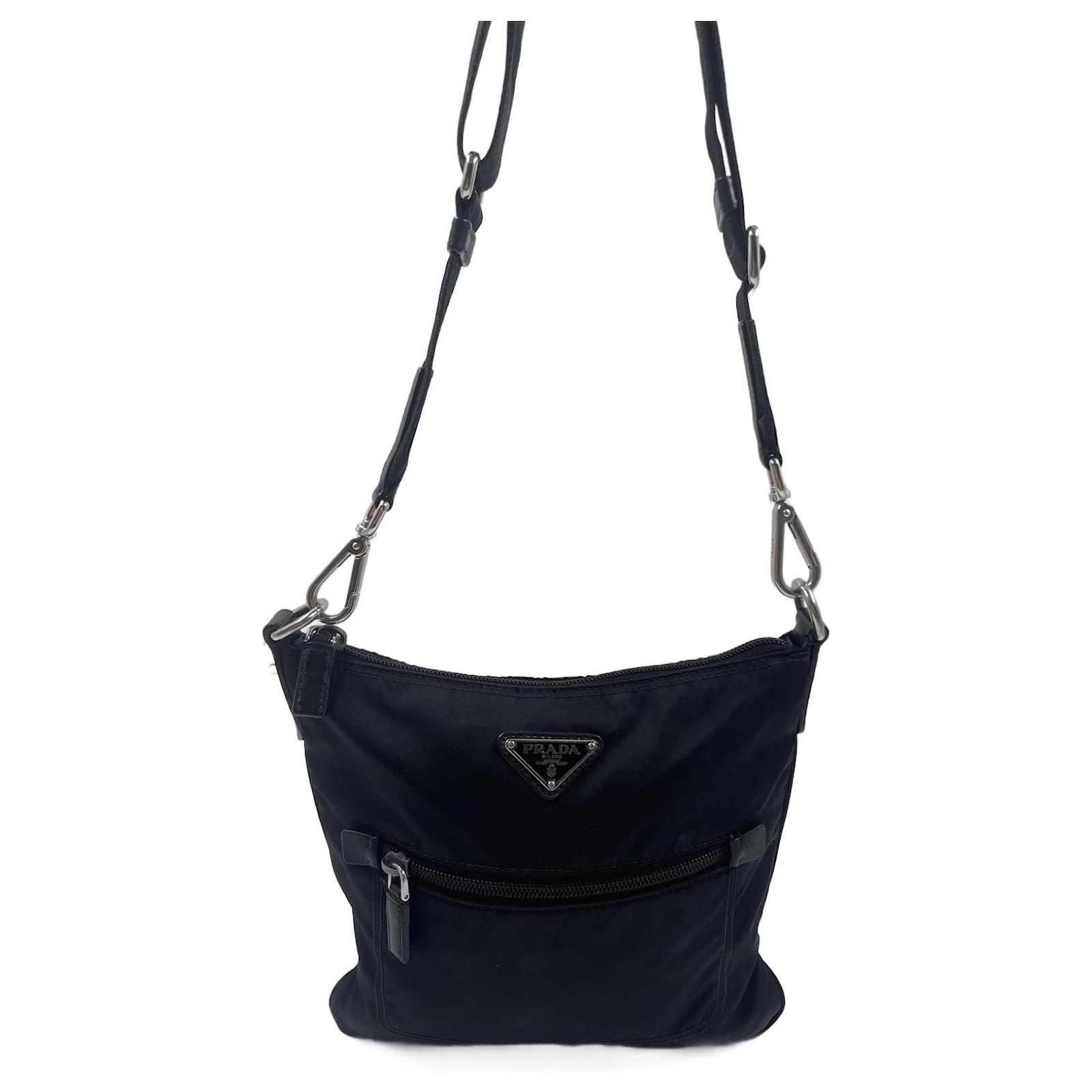 Prada Black Nylon Crossbody Bag ref.895732 - Joli Closet
