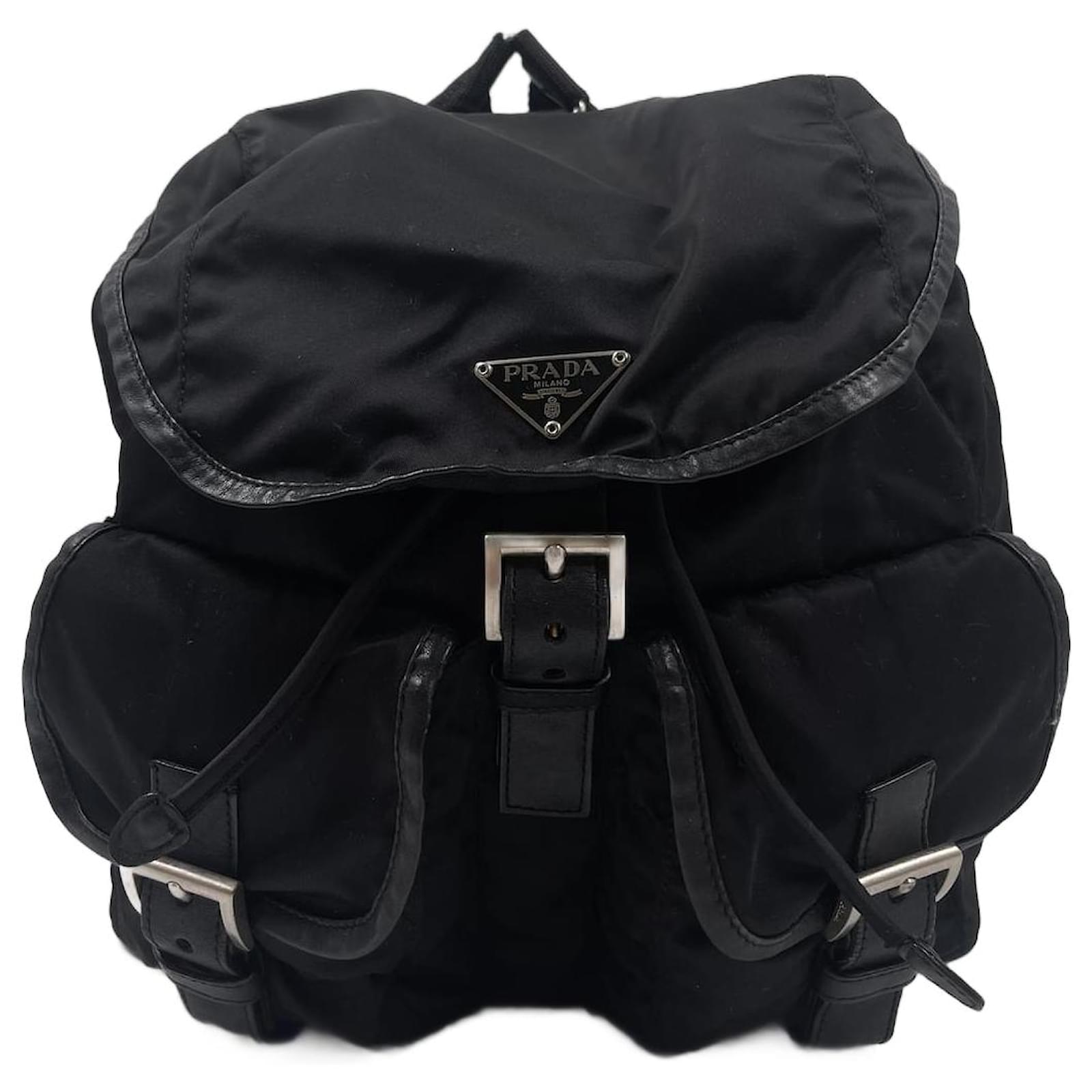 Black Prada Nylon Backpack ref.896670 - Joli Closet