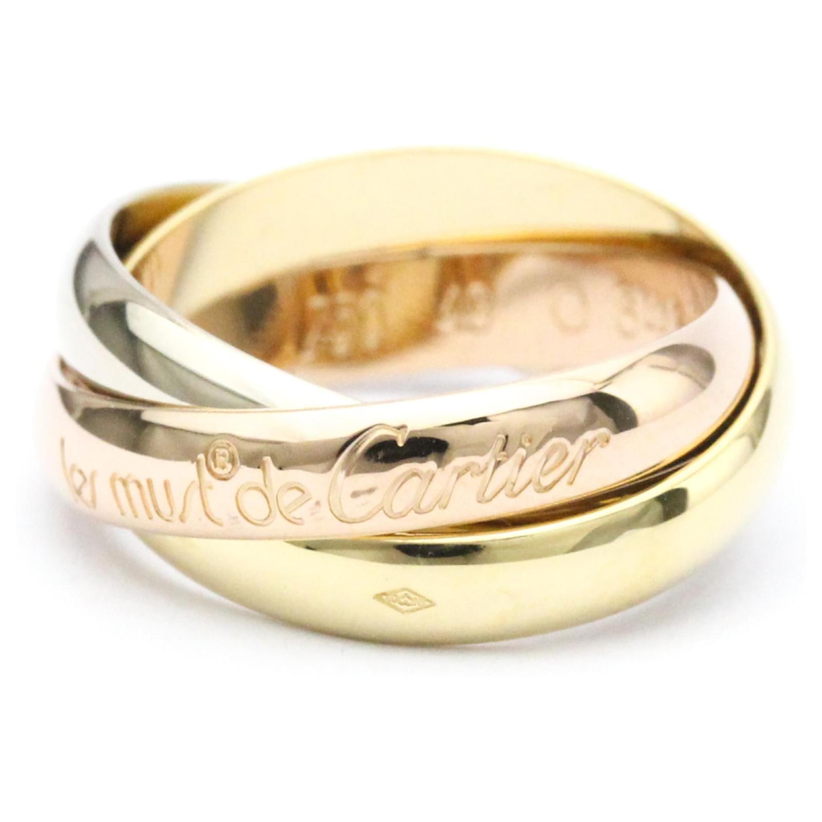 Cartier Trinity Golden Yellow gold ref.902859 - Joli Closet