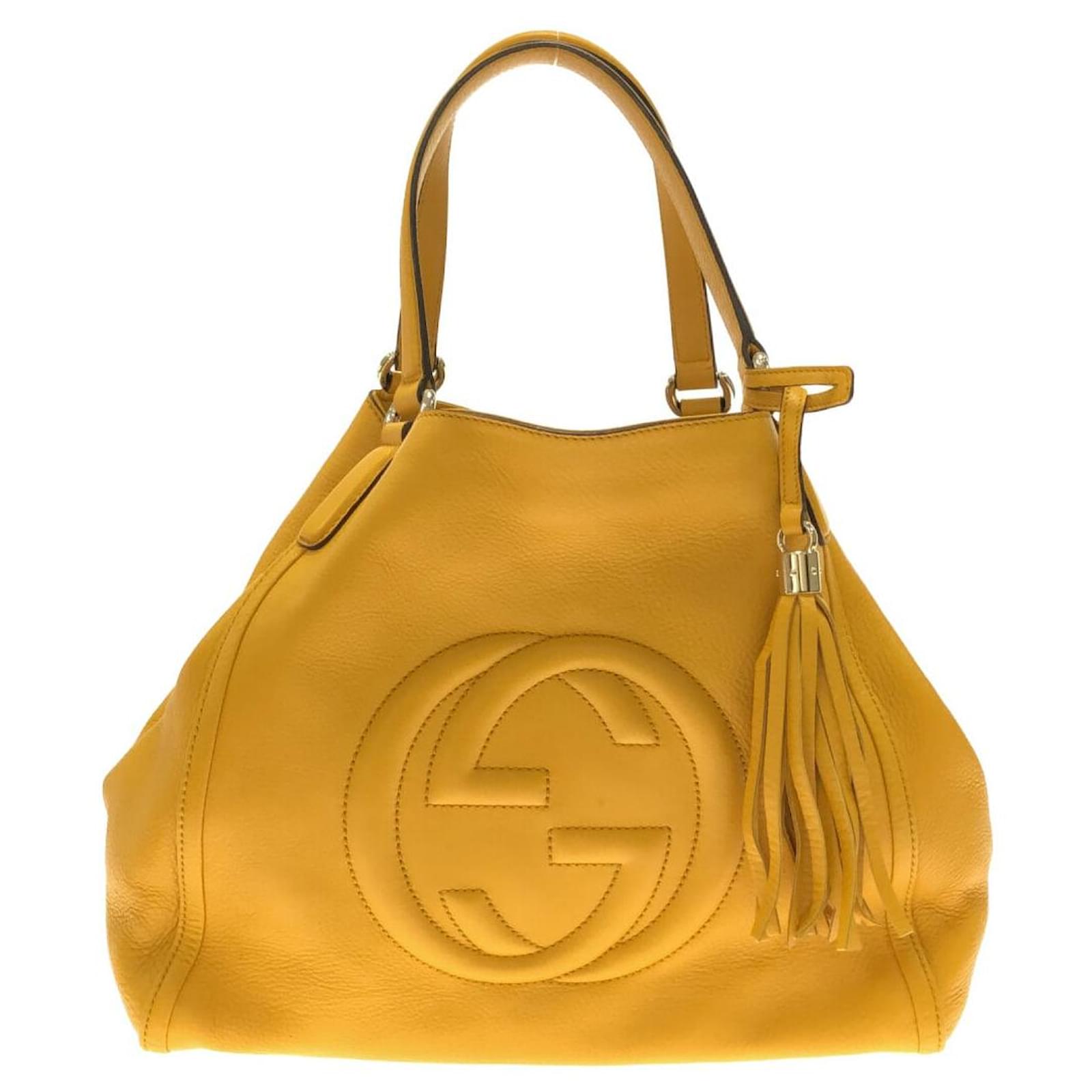 Gucci -- Yellow Leather ref.905035 - Joli Closet