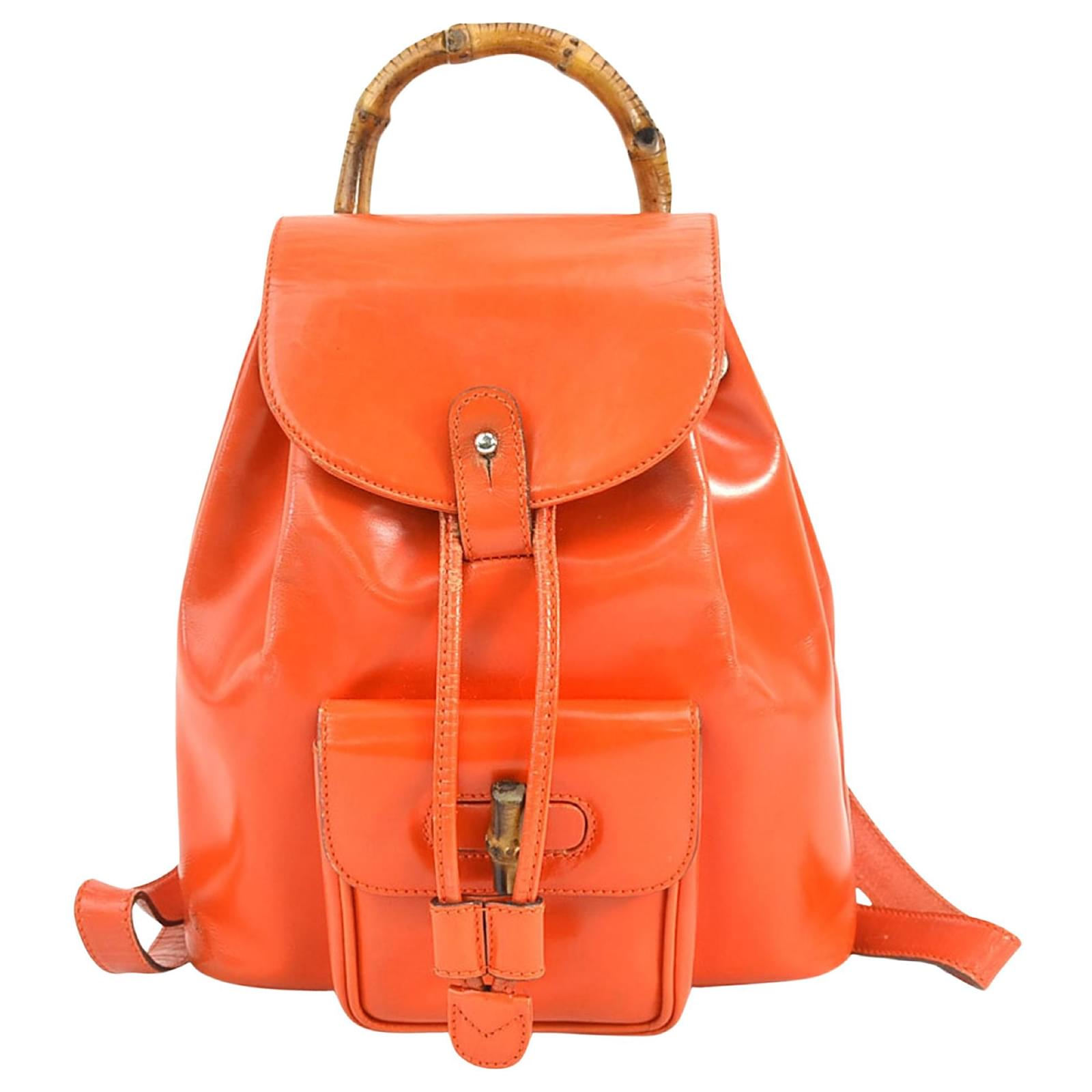 gucci Orange Leather ref.905285 - Joli Closet
