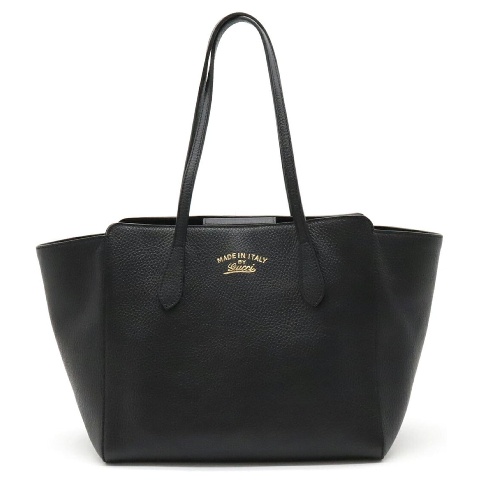 Gucci Swing Black Leather ref.905688 - Joli Closet