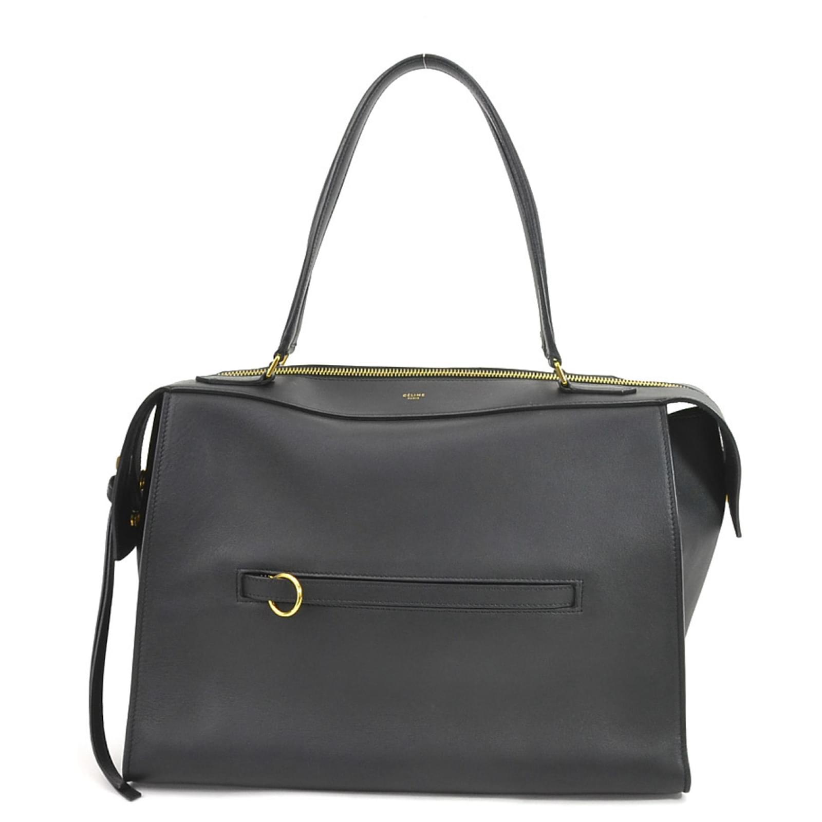 Céline Black Leather ref.905975 - Joli Closet