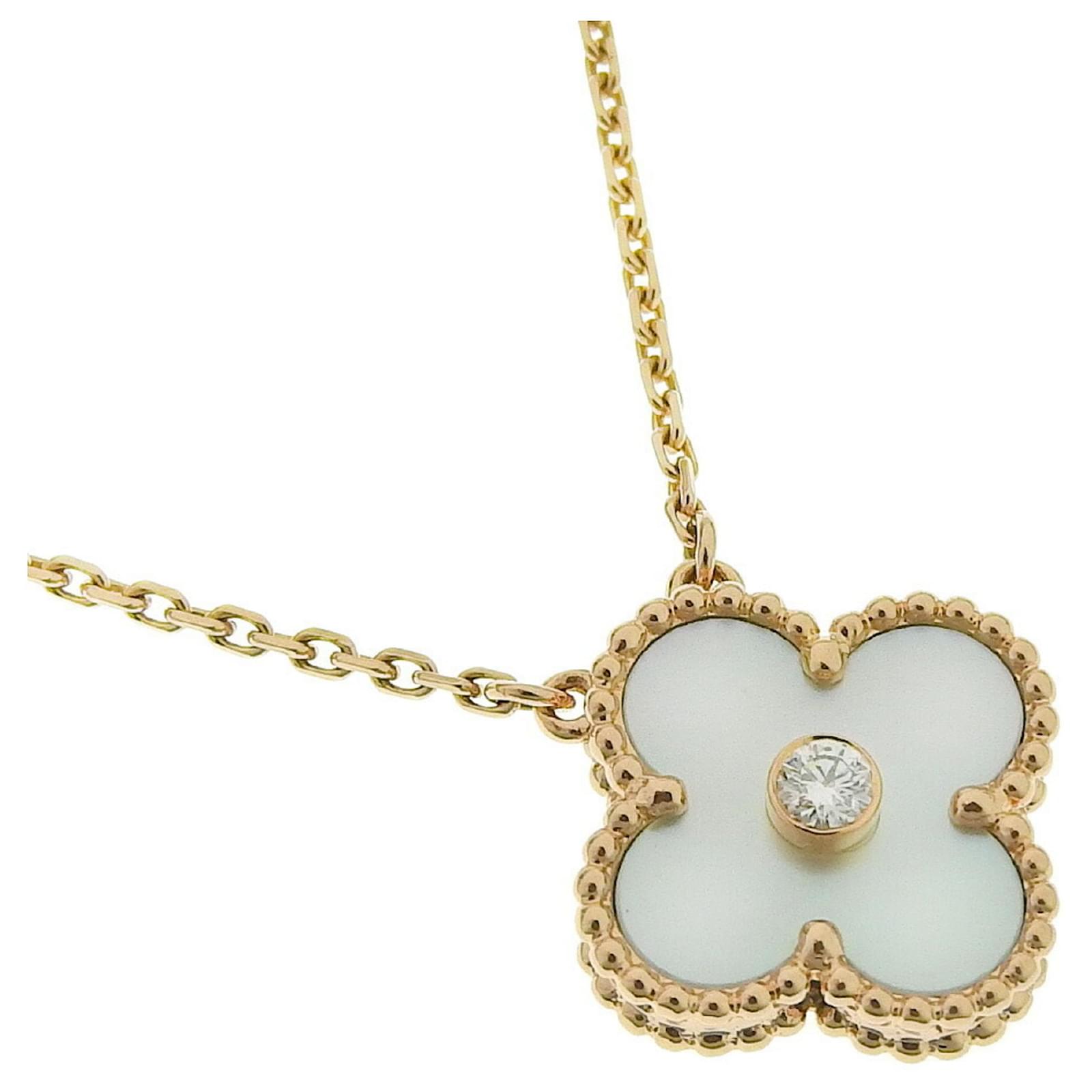 Van Cleef & Arpels Vintage alhambra Golden Pink gold ref.908541 - Joli ...