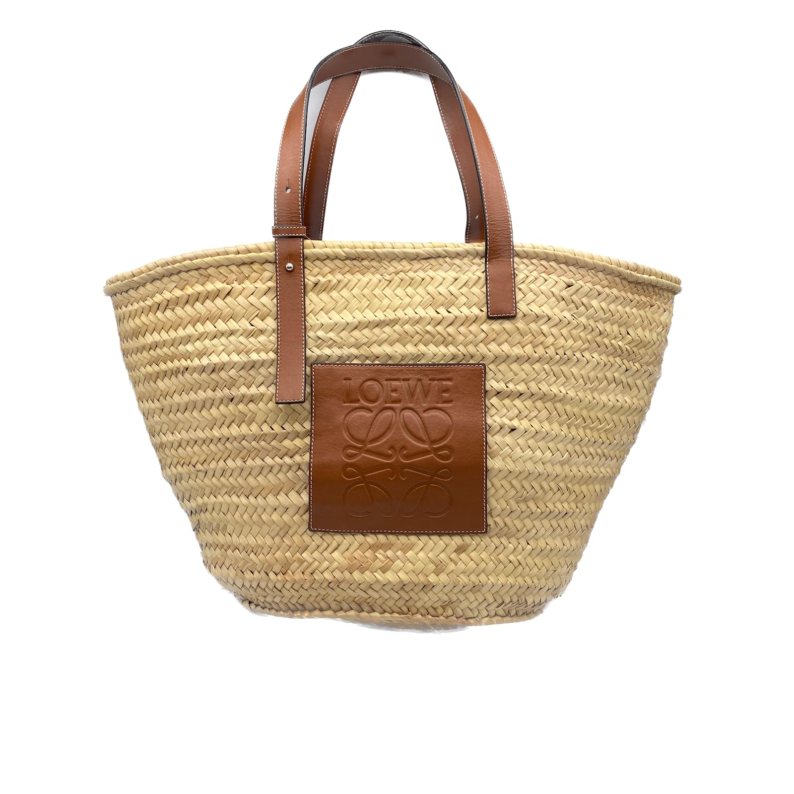 LOEWE Handbags T. Wicker Beige ref.910031 - Joli Closet