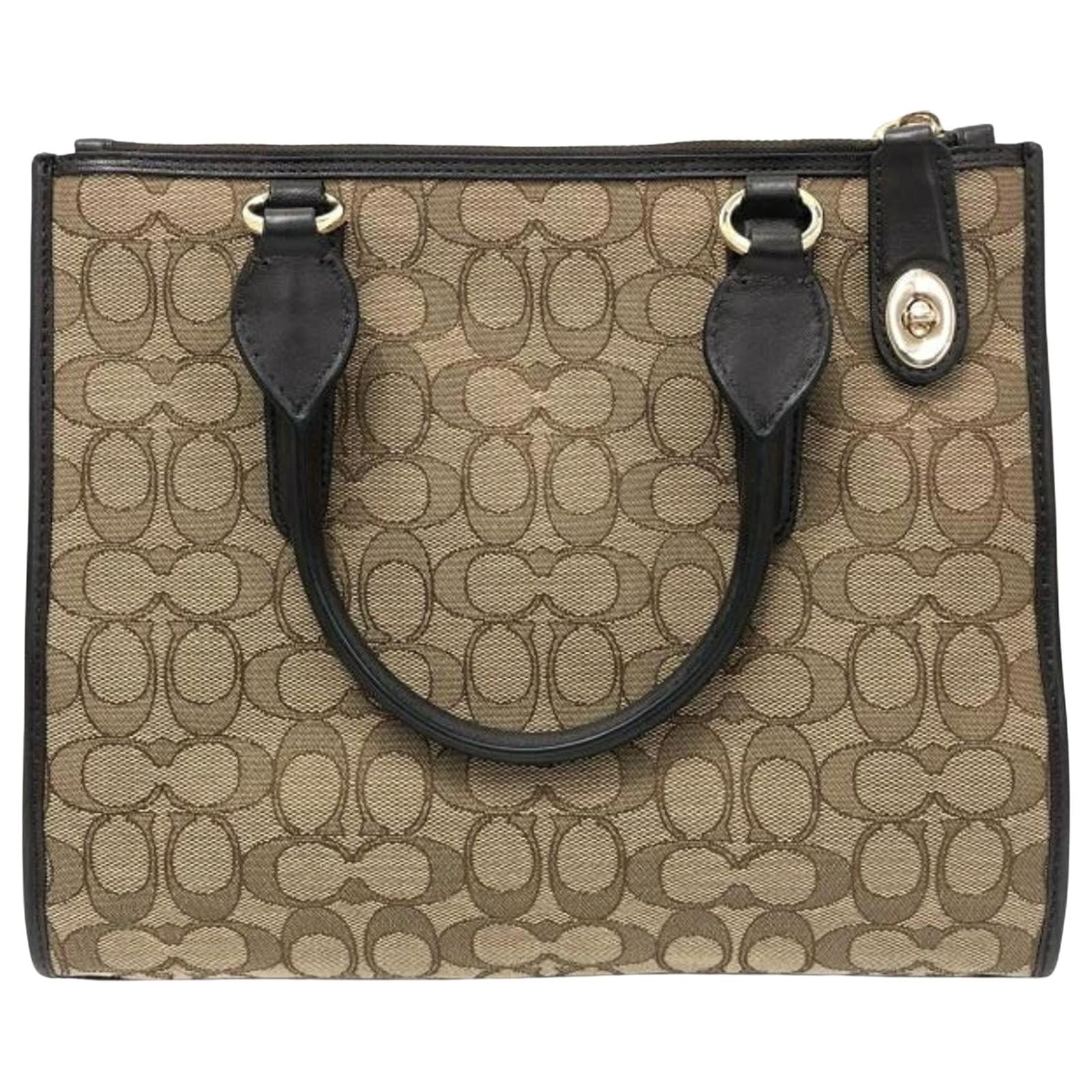 Coach Brown Cloth ref.910312 - Joli Closet