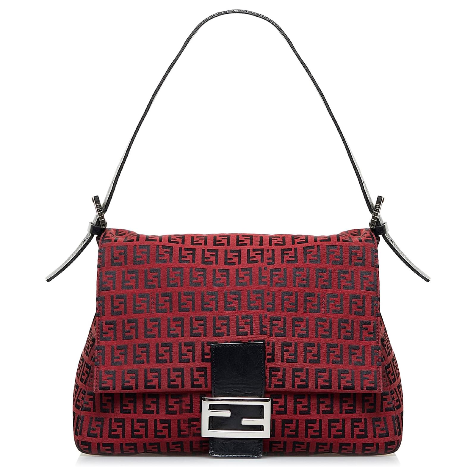 Fendi Red Zucchino Mamma Forever Cloth Cloth ref.910788 - Joli Closet