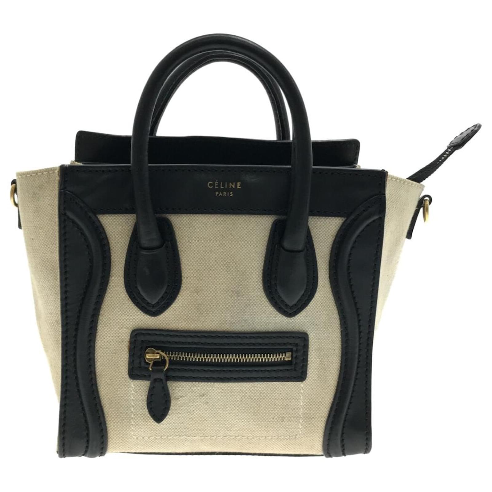 Céline Luggage Beige Cloth ref.911443 - Joli Closet