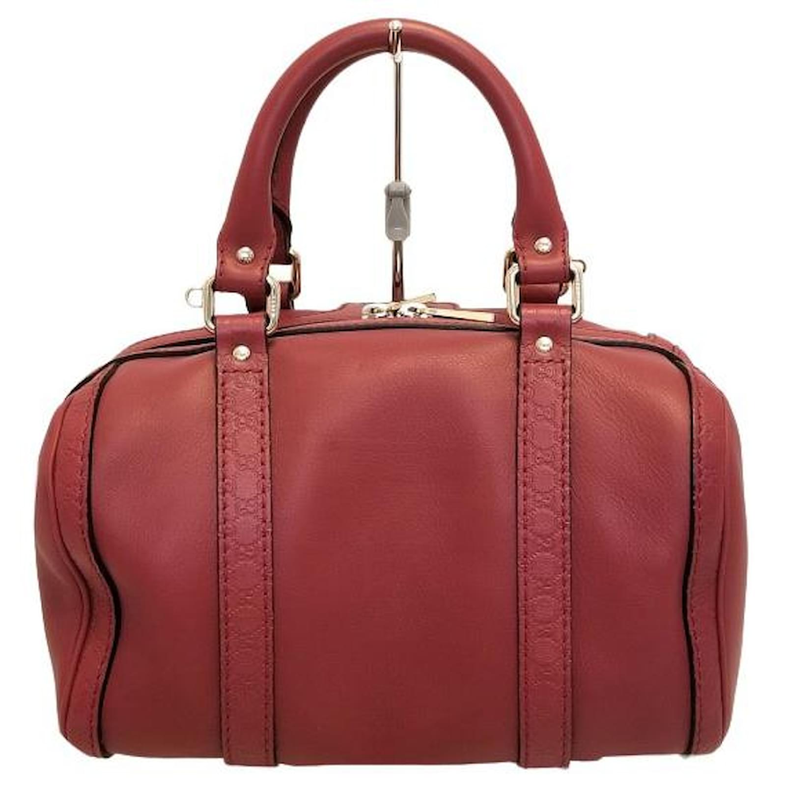 Gucci Micro Guccissima Red Leather ref.911790 - Joli Closet