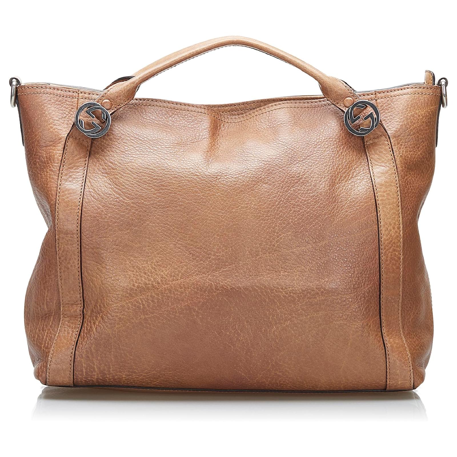 Gucci Brown Miss GG Leather Pony-style calfskin ref.912126 - Joli Closet