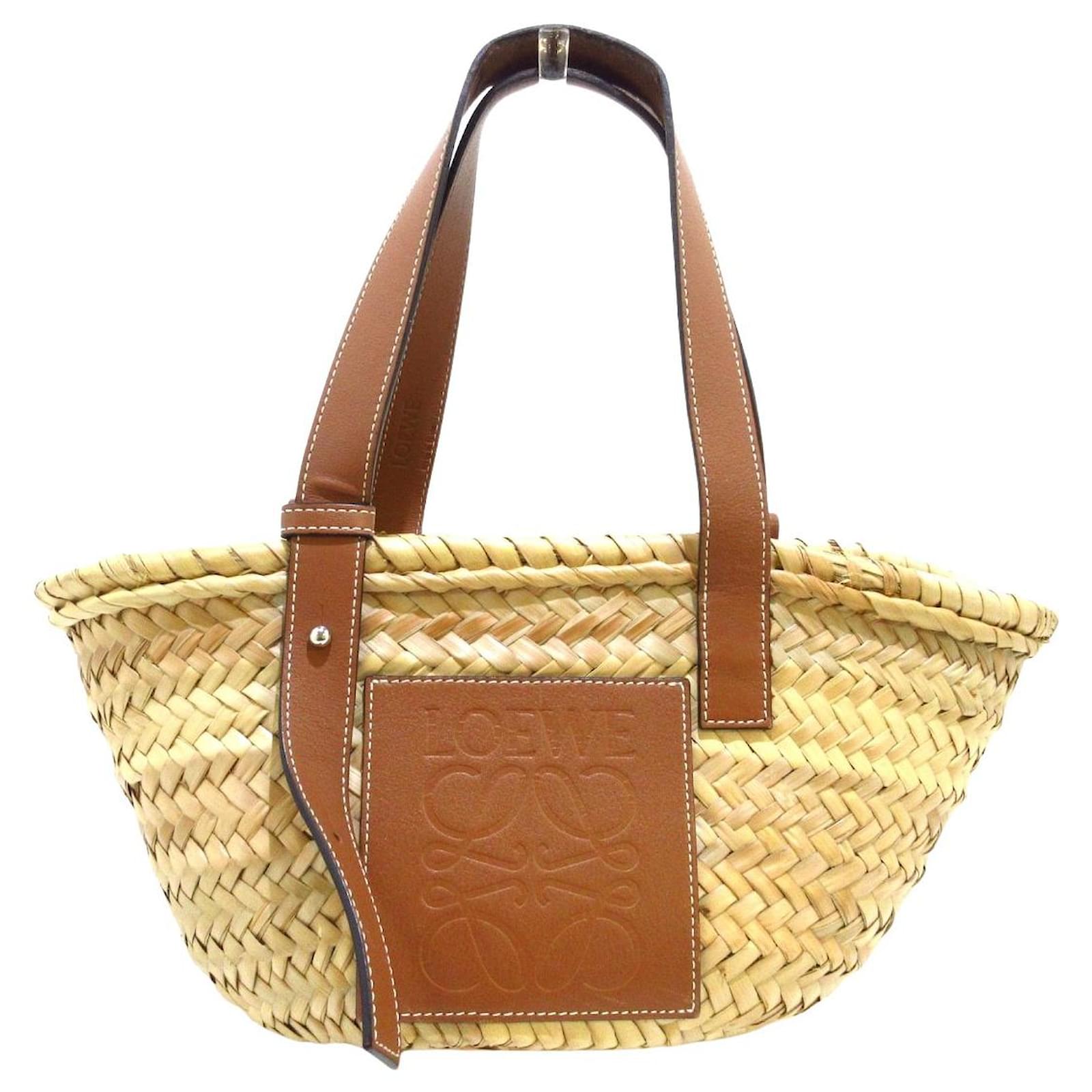 Loewe Basket Beige Synthetic ref.912702 - Joli Closet