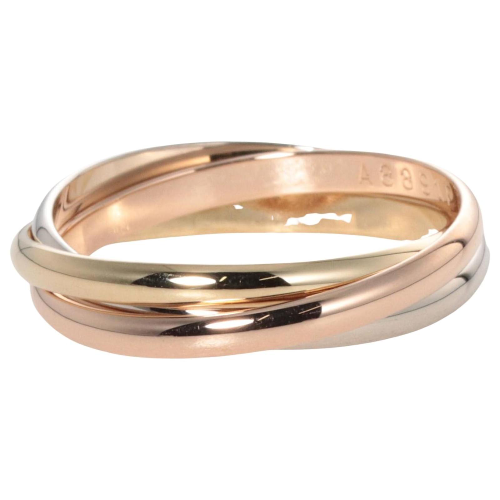 Cartier Trinity Golden White gold ref.912743 - Joli Closet
