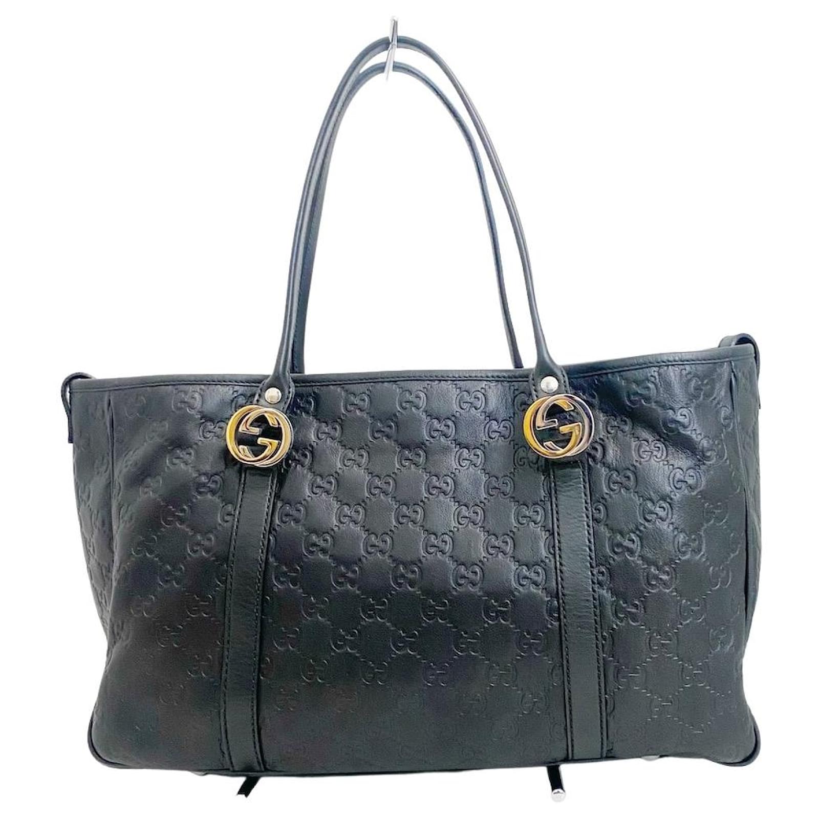 Gucci GG Twins Black Leather ref.913770 - Joli Closet