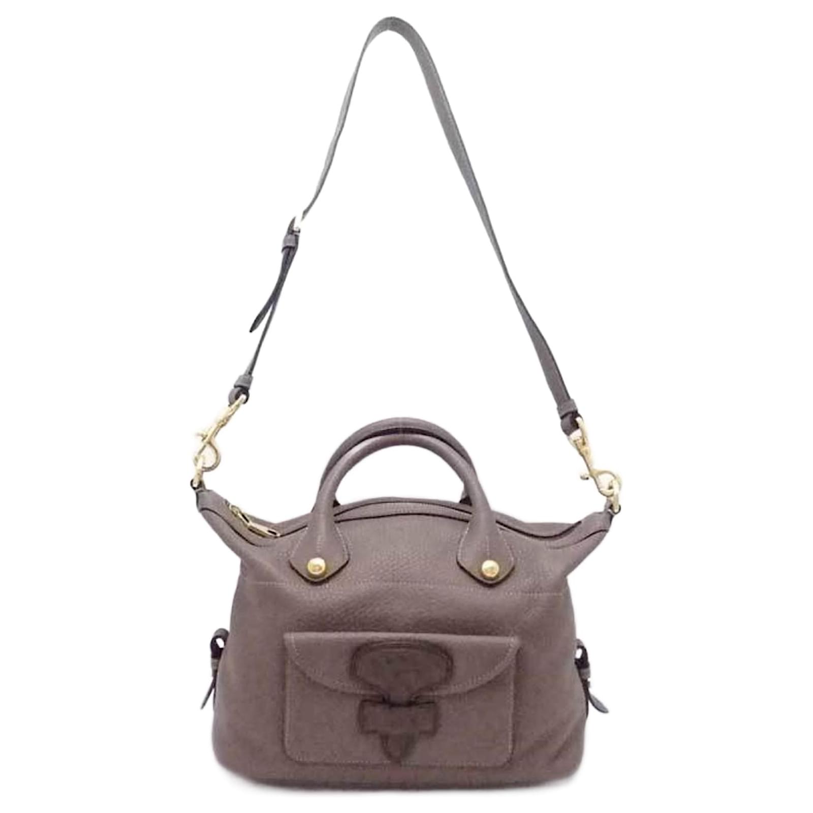 Loewe Grey Leather ref.914185 - Joli Closet
