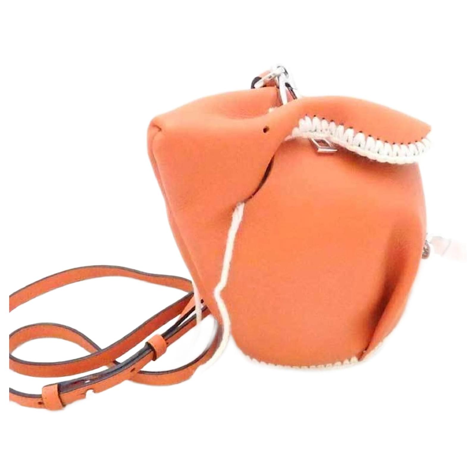 Loewe Orange Leather ref.914691 - Joli Closet