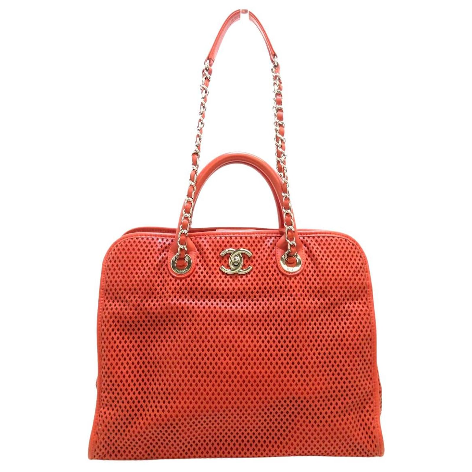 Chanel French Riviera Orange Leather ref.915002 - Joli Closet