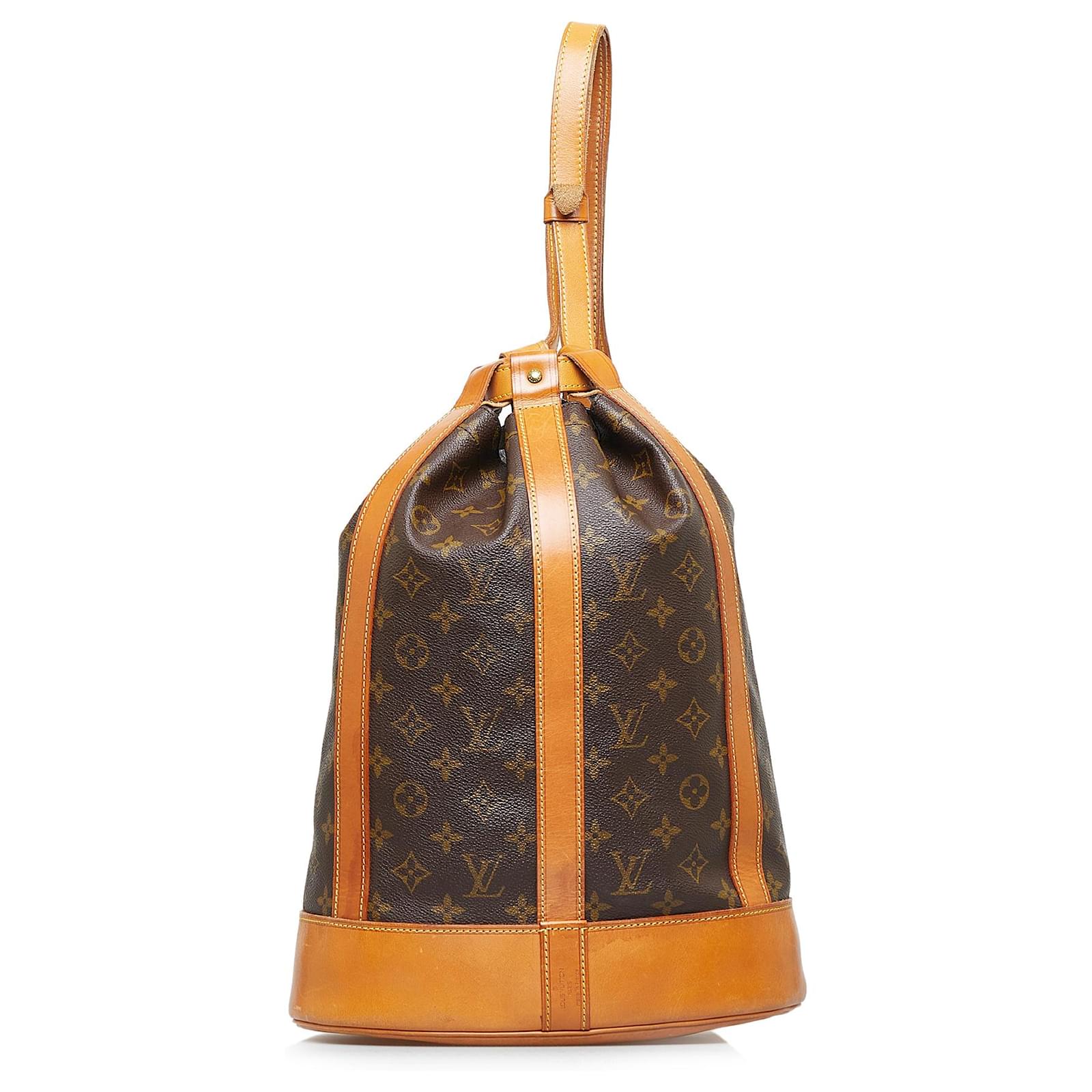 Louis Vuitton Brown Monogram Randonnee GM Cloth ref.919423 - Joli Closet