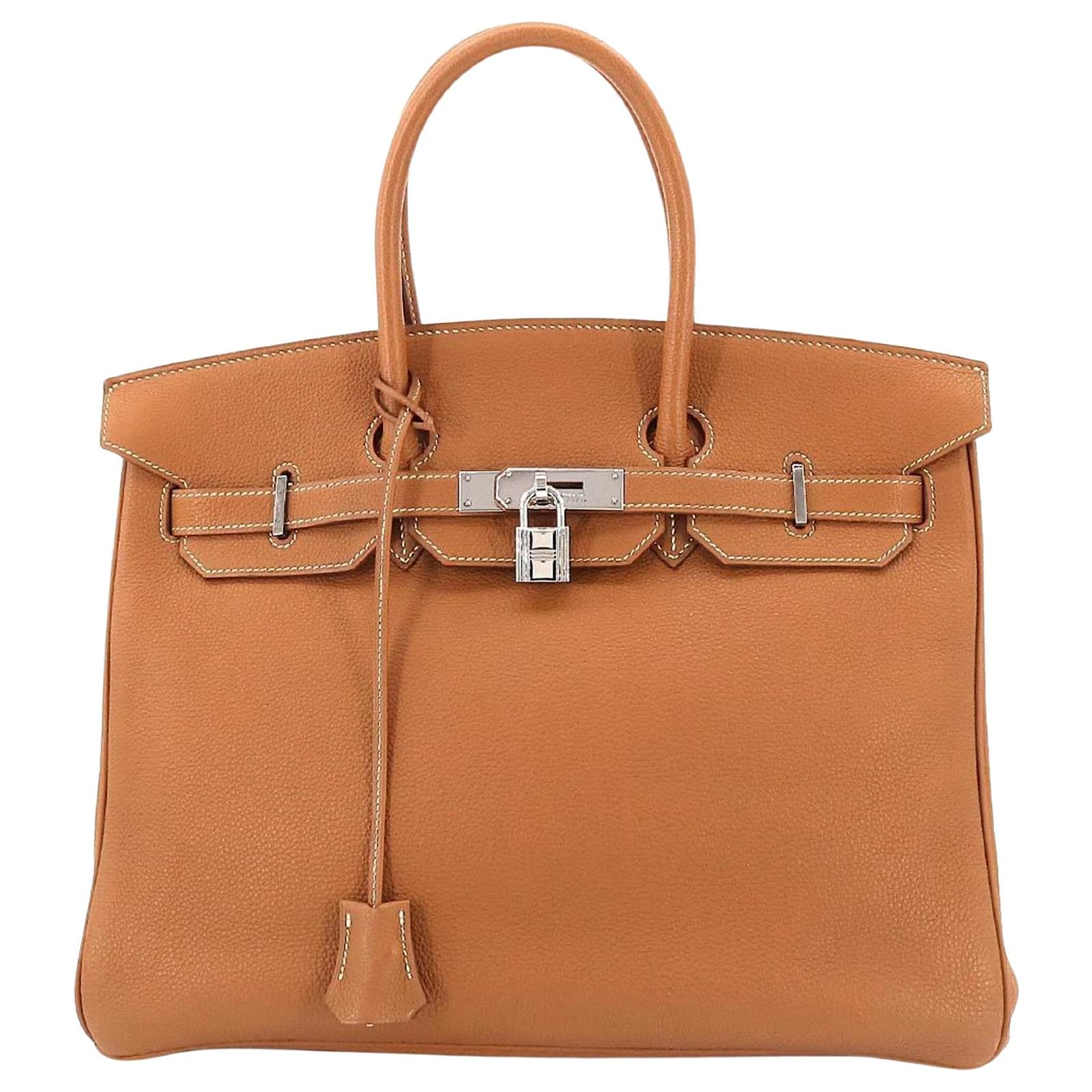 Hermès HERMES BIRKIN 35 Brown Leather ref.920922 - Joli Closet