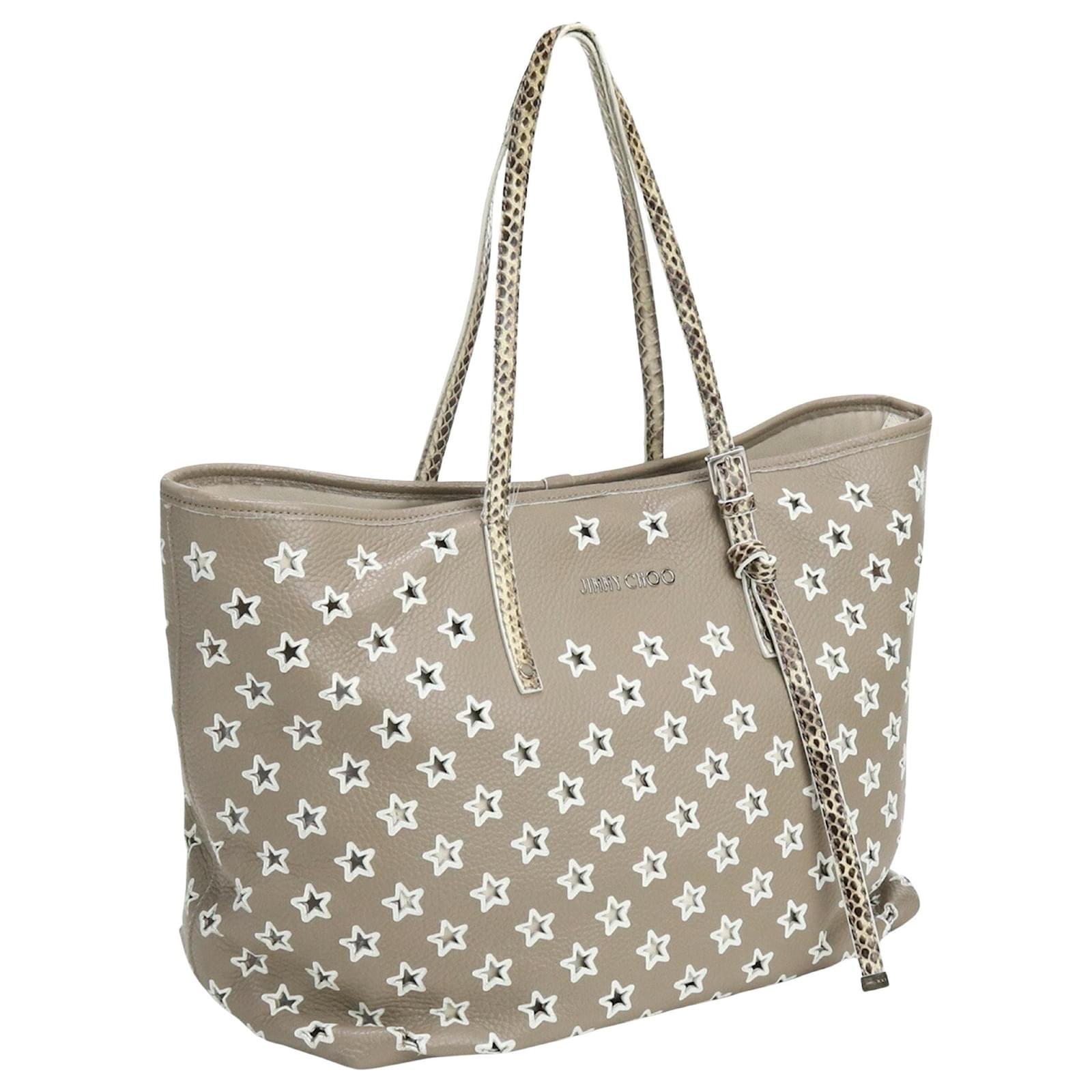 Jimmy Choo Beige Leather ref.921649 - Joli Closet