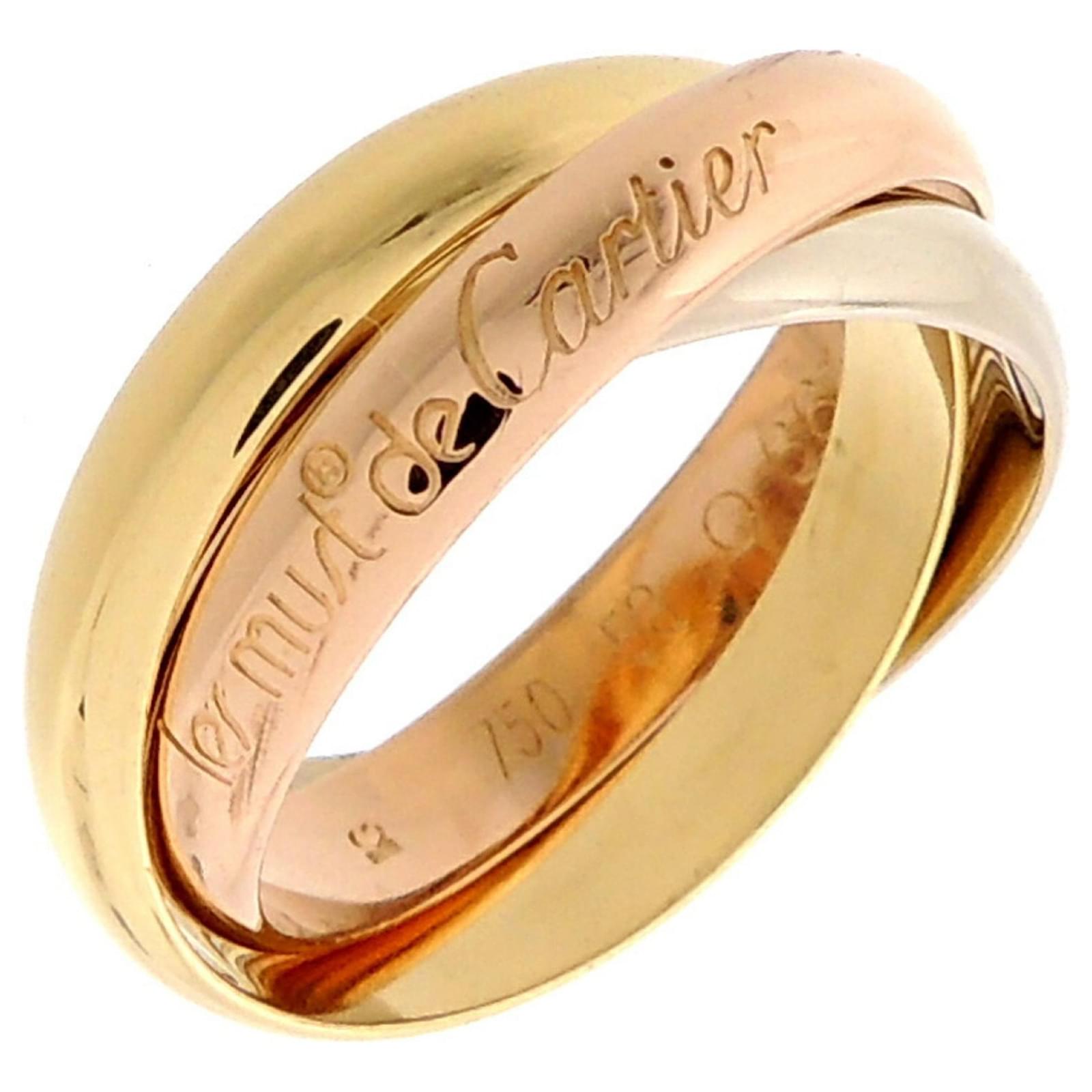 Cartier Trinity Golden Pink gold ref.924038 - Joli Closet