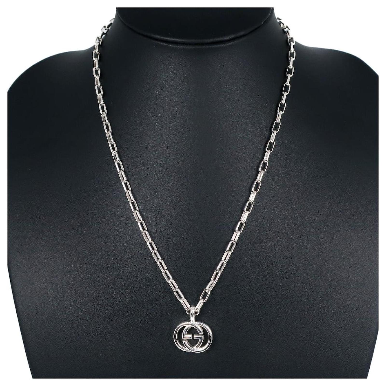 Gucci Logo G Silvery Silver ref.925361 - Joli Closet