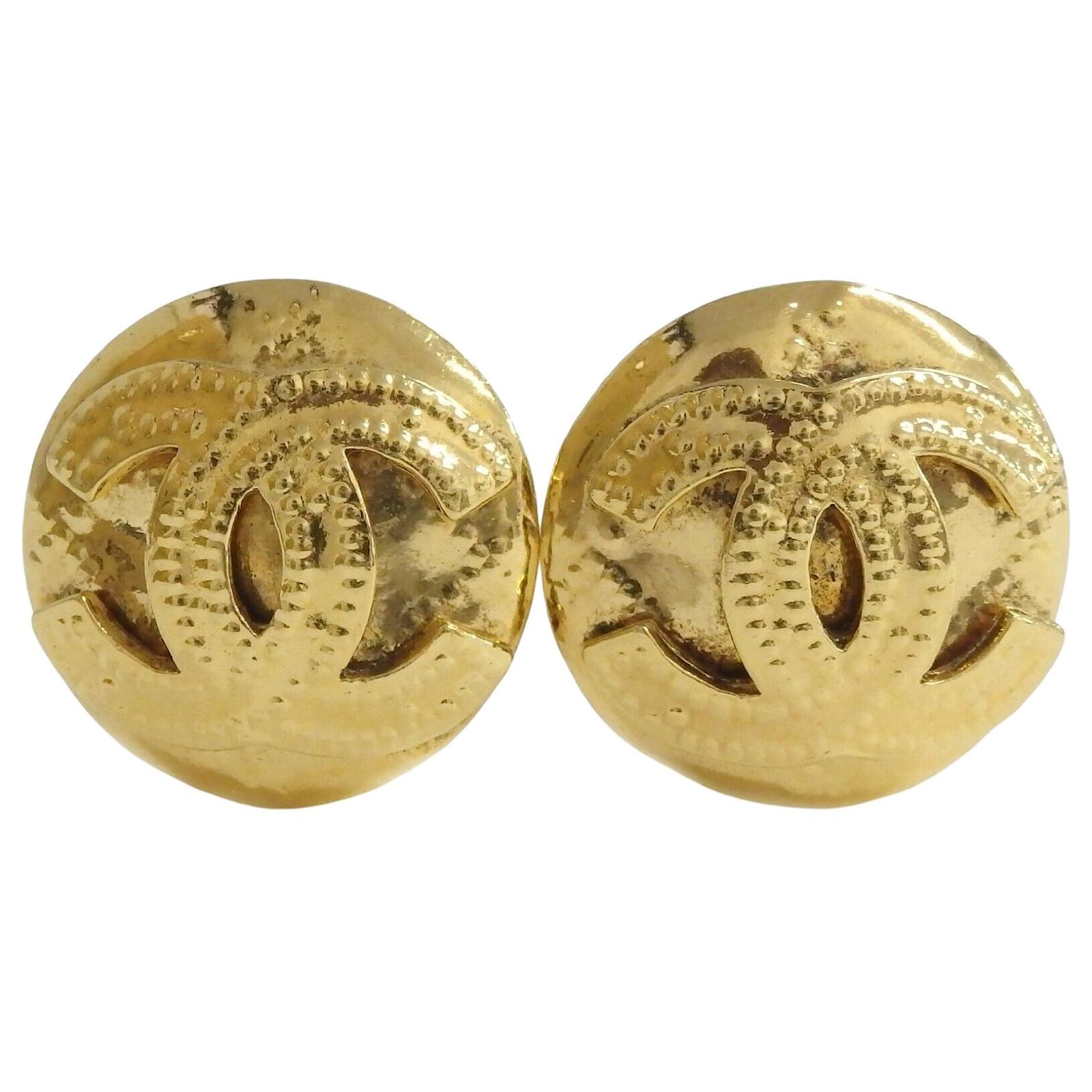 Classique Logo Chanel CC Plaqué or Doré ref.925663 - Joli Closet