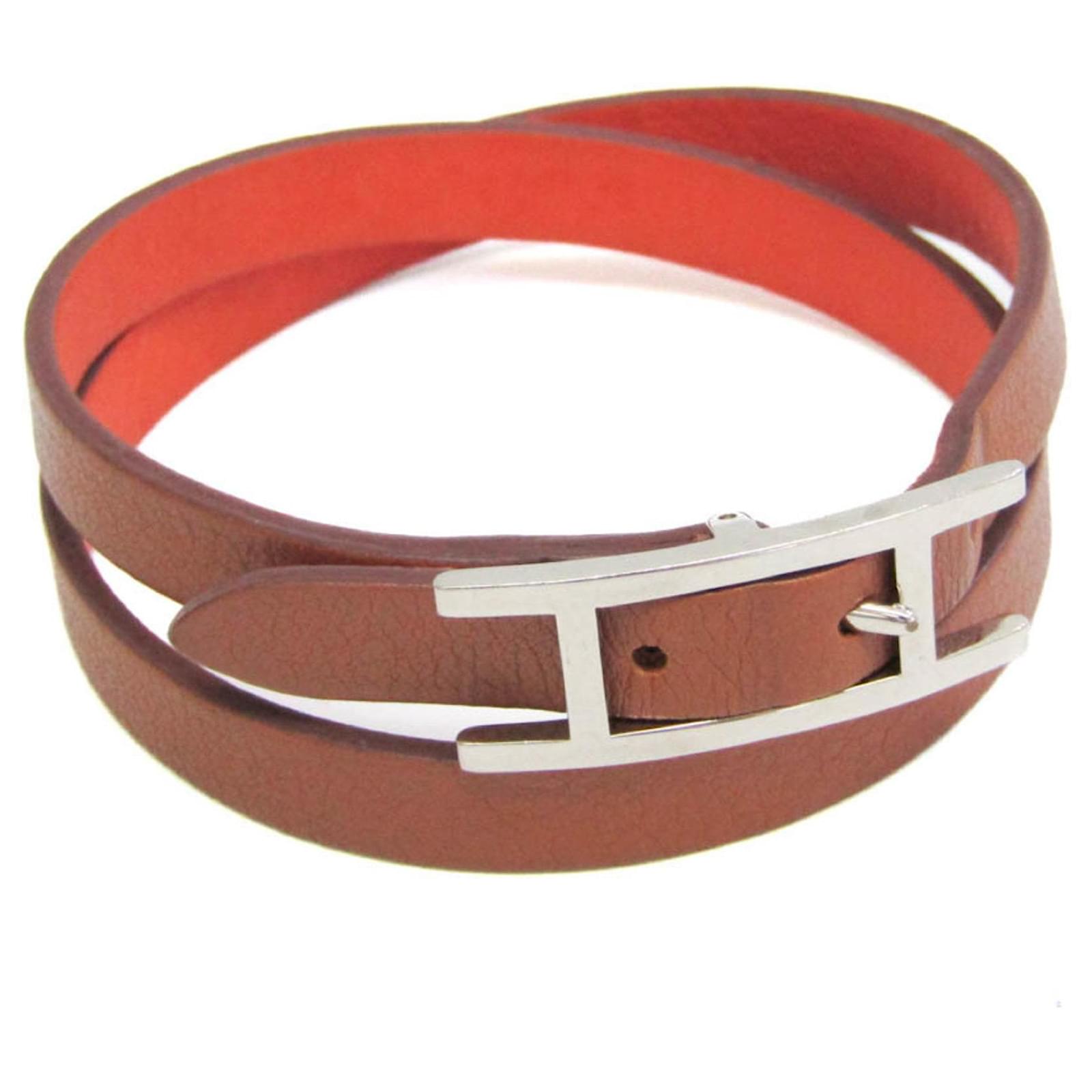 Hermès Hapi 3 Brown Leather ref.928852 - Joli Closet