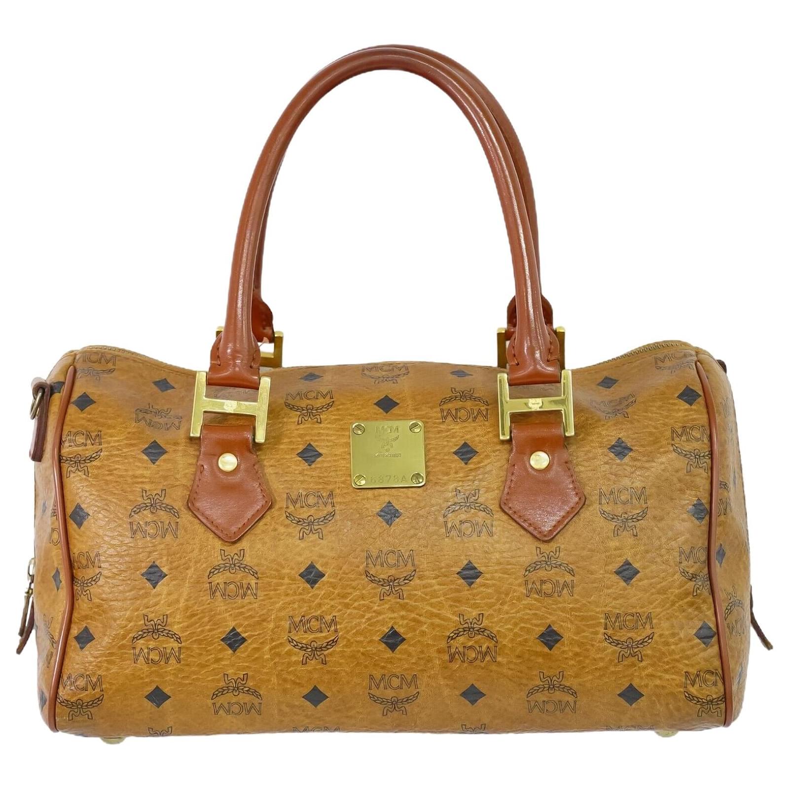 MCM Brown Leather ref.929805 - Joli Closet