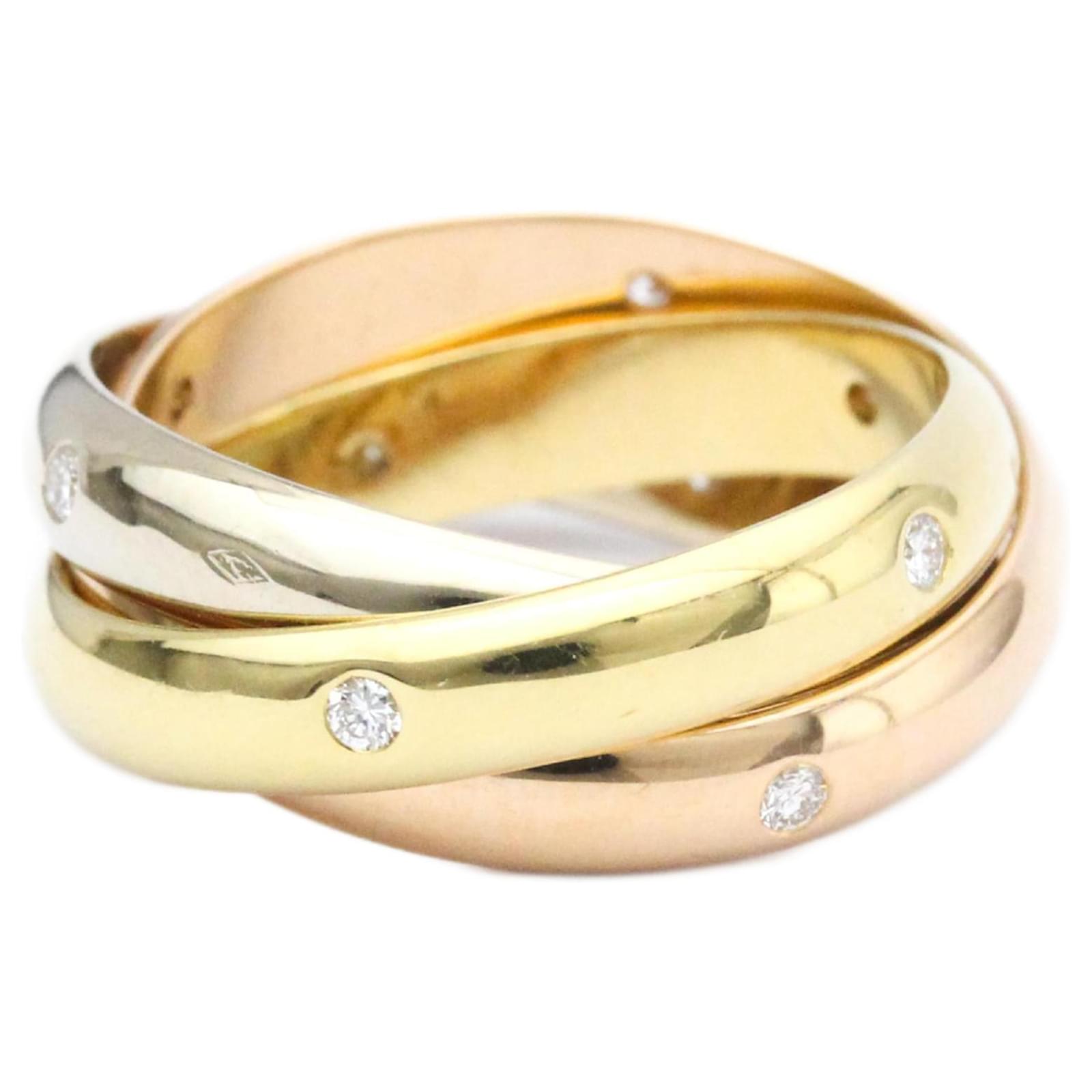 Cartier Trinity Golden Pink gold ref.930612 - Joli Closet