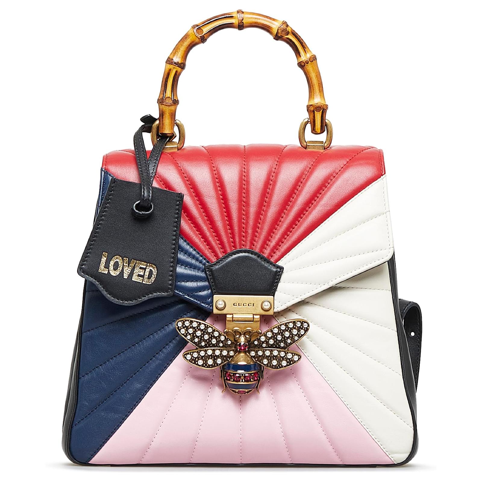 Gucci Multi Bamboo Queen Margaret Backpack Multiple colors Leather Pony ...