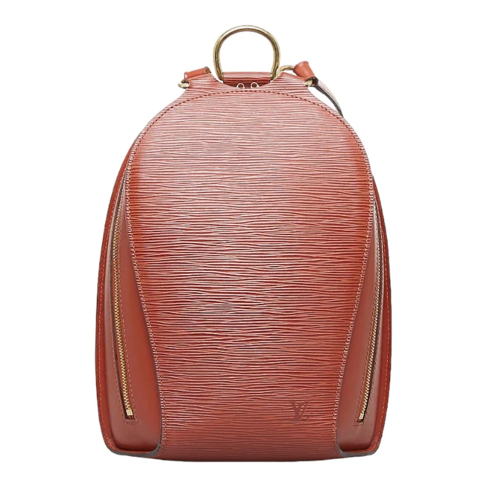 Louis Vuitton Epi Mabillon Leather Backpack M52233 in Good condition ...