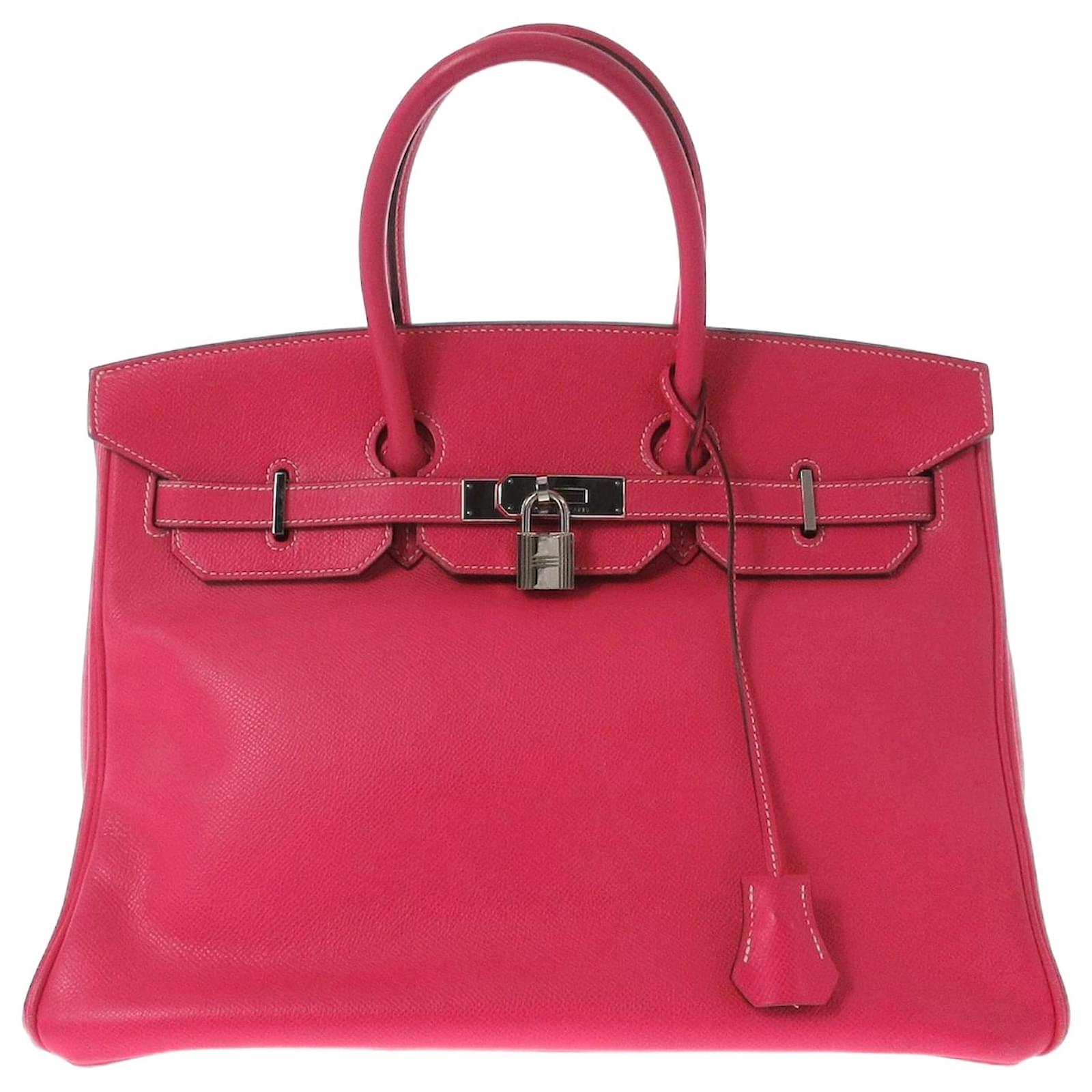 Hermès HERMES BIRKIN 35 Red Leather ref.931860 - Joli Closet