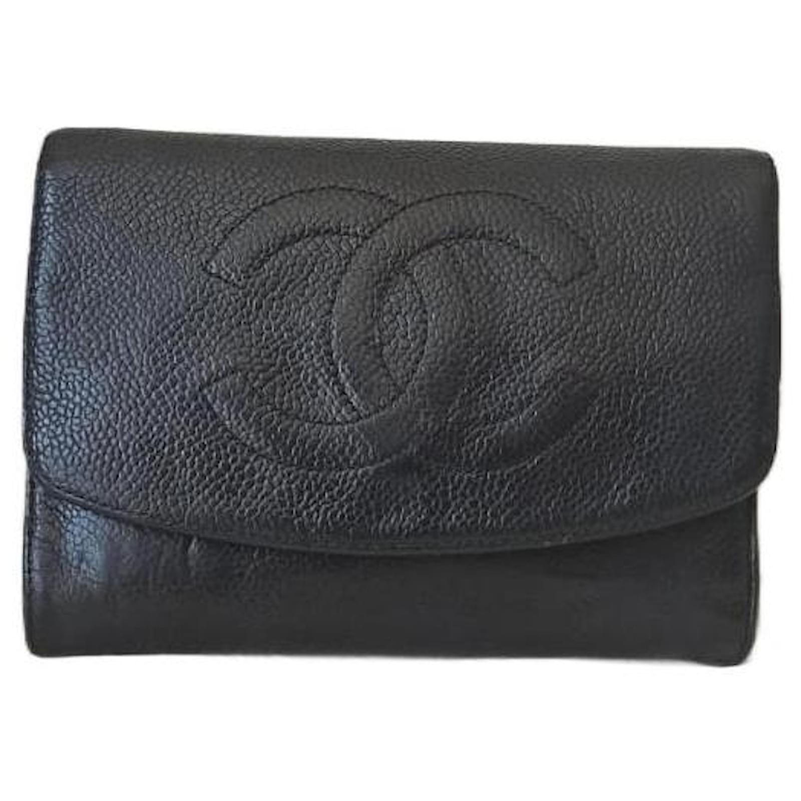 Chanel Wallets Black Leather ref.933296 - Joli Closet