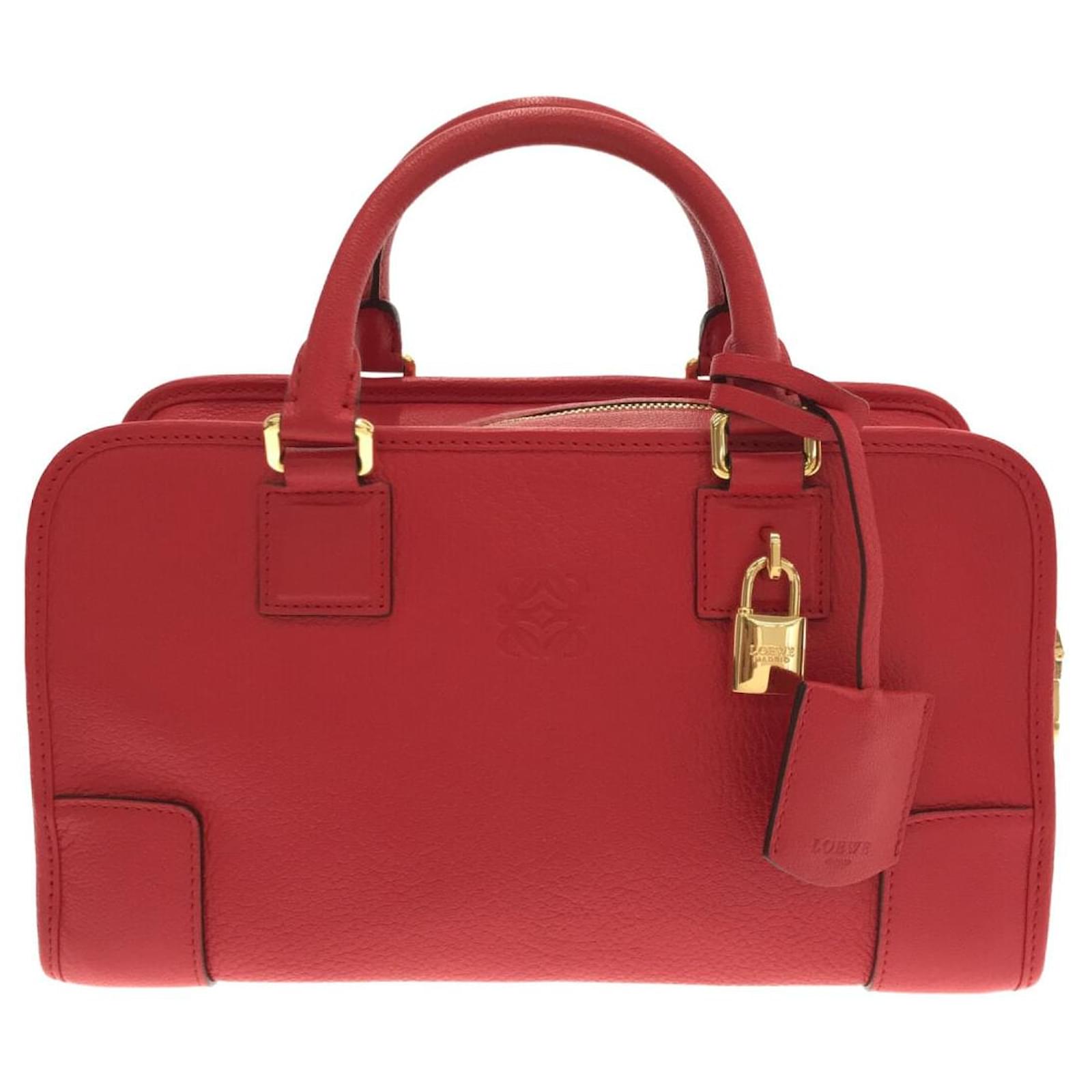 LOEWE AMAZONA Red Leather ref.933582 - Joli Closet