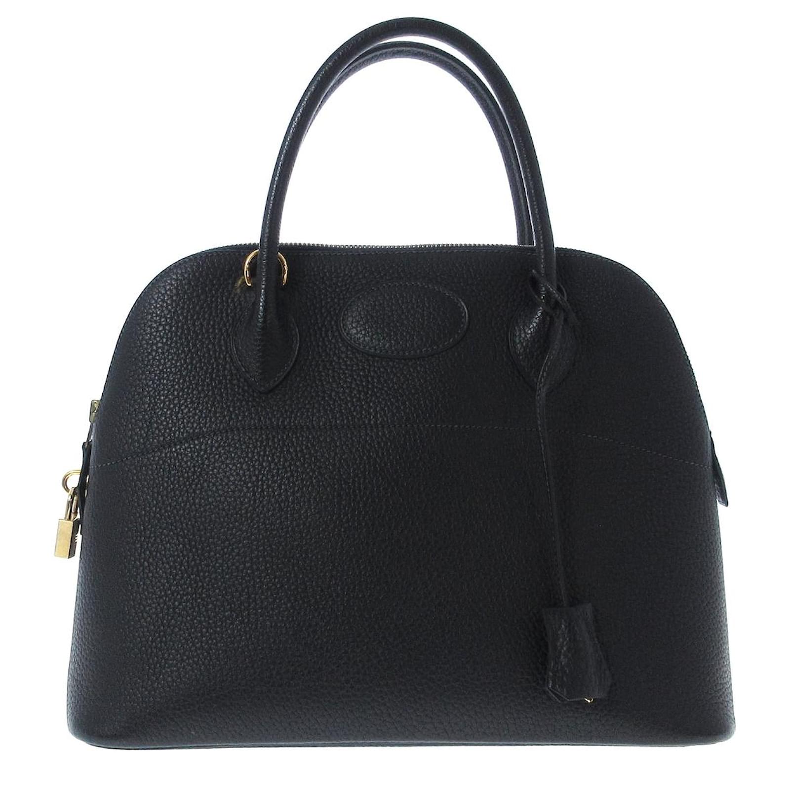 Hermès Bolide Navy blue Leather ref.933613 - Joli Closet