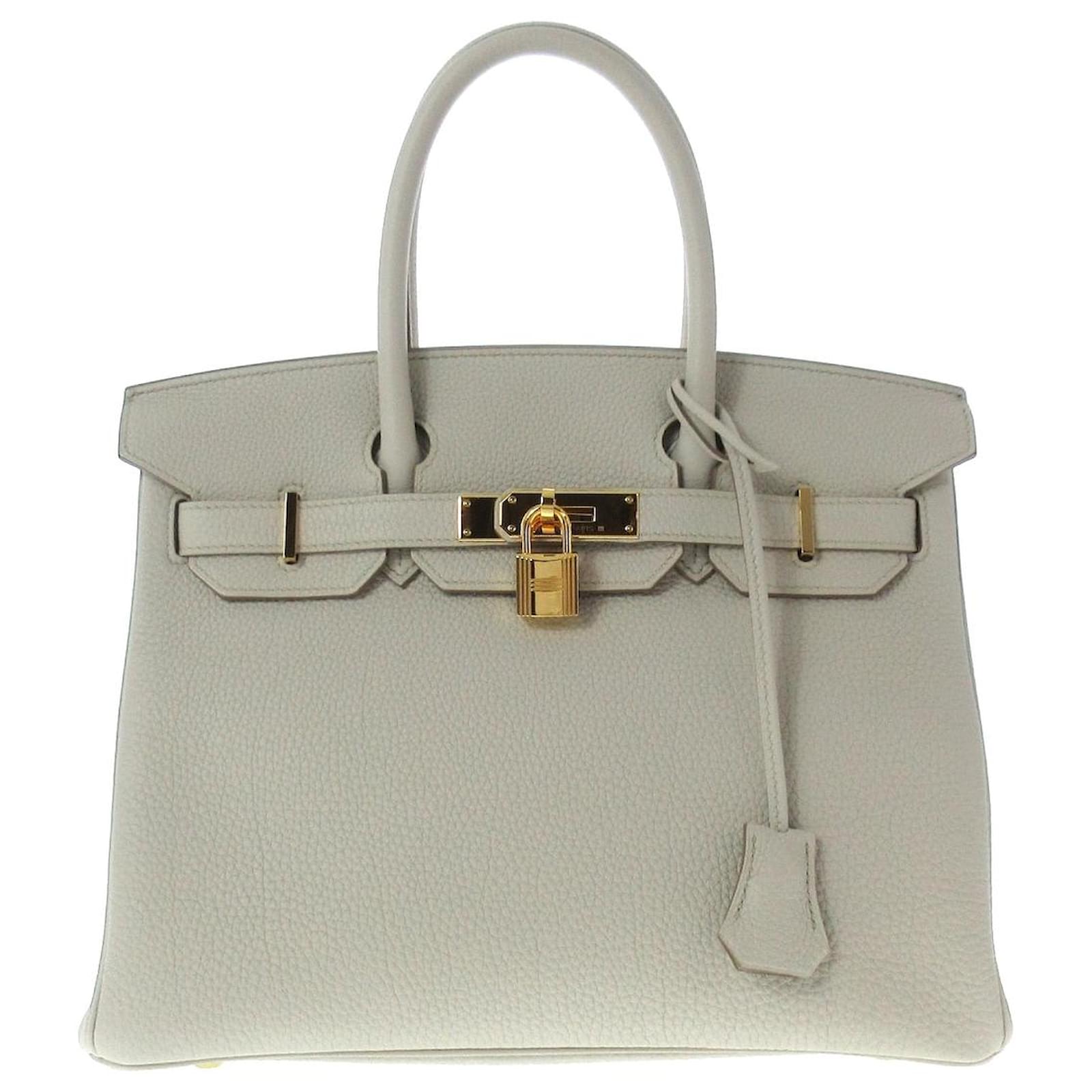 Hermès Birkin 30 Grey Leather ref.933630 - Joli Closet