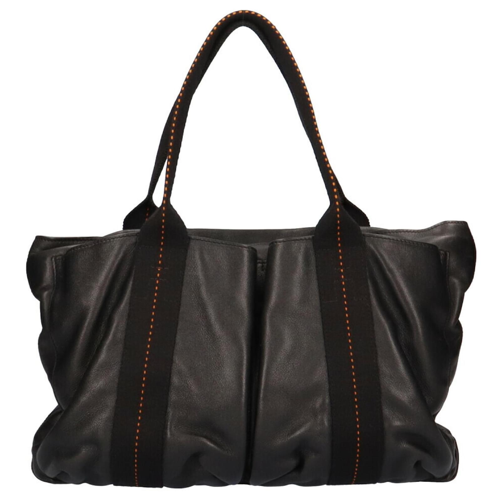 Hermès Caravan Black Leather ref.934882 - Joli Closet