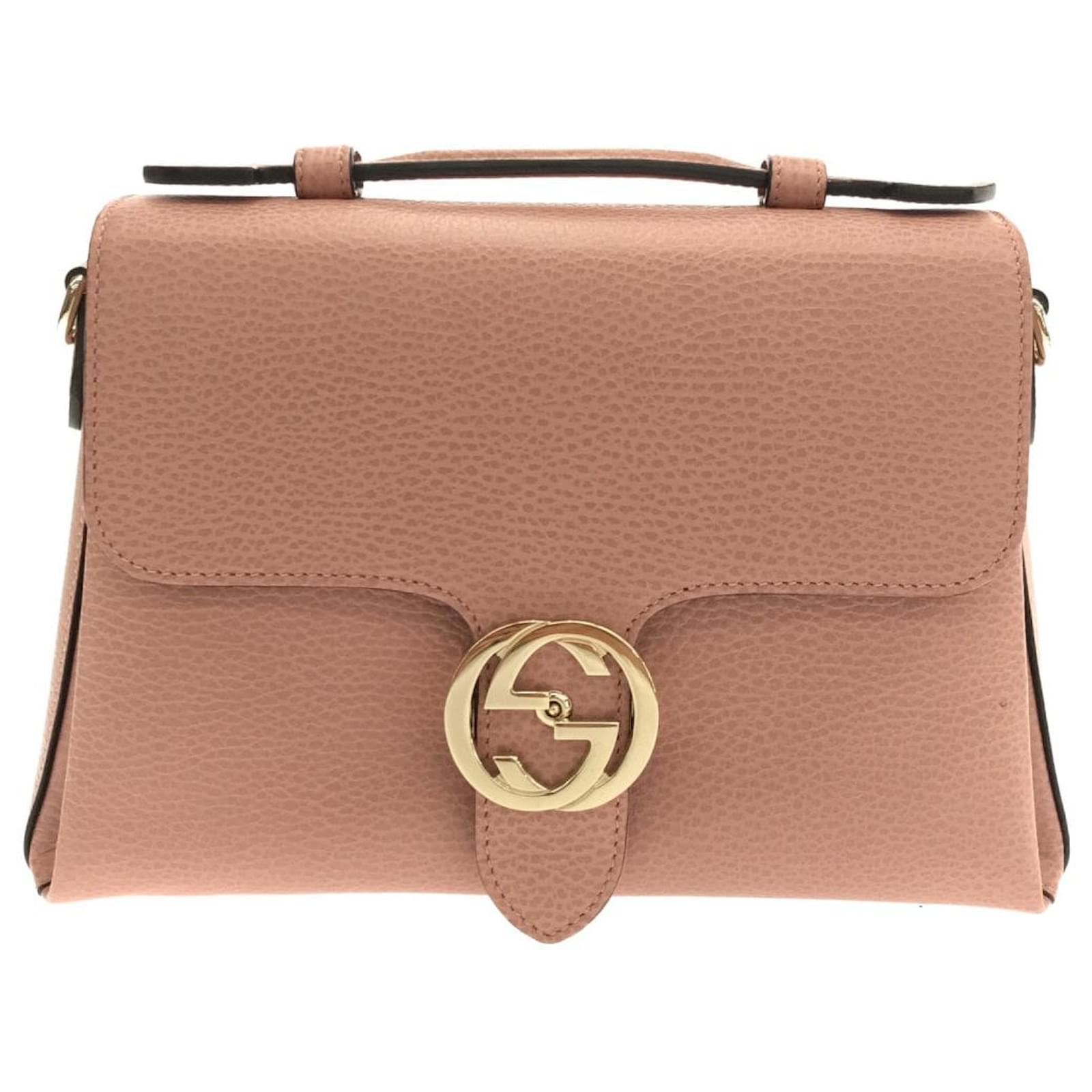Gucci Dollar Pink Leather ref.936360 - Joli Closet