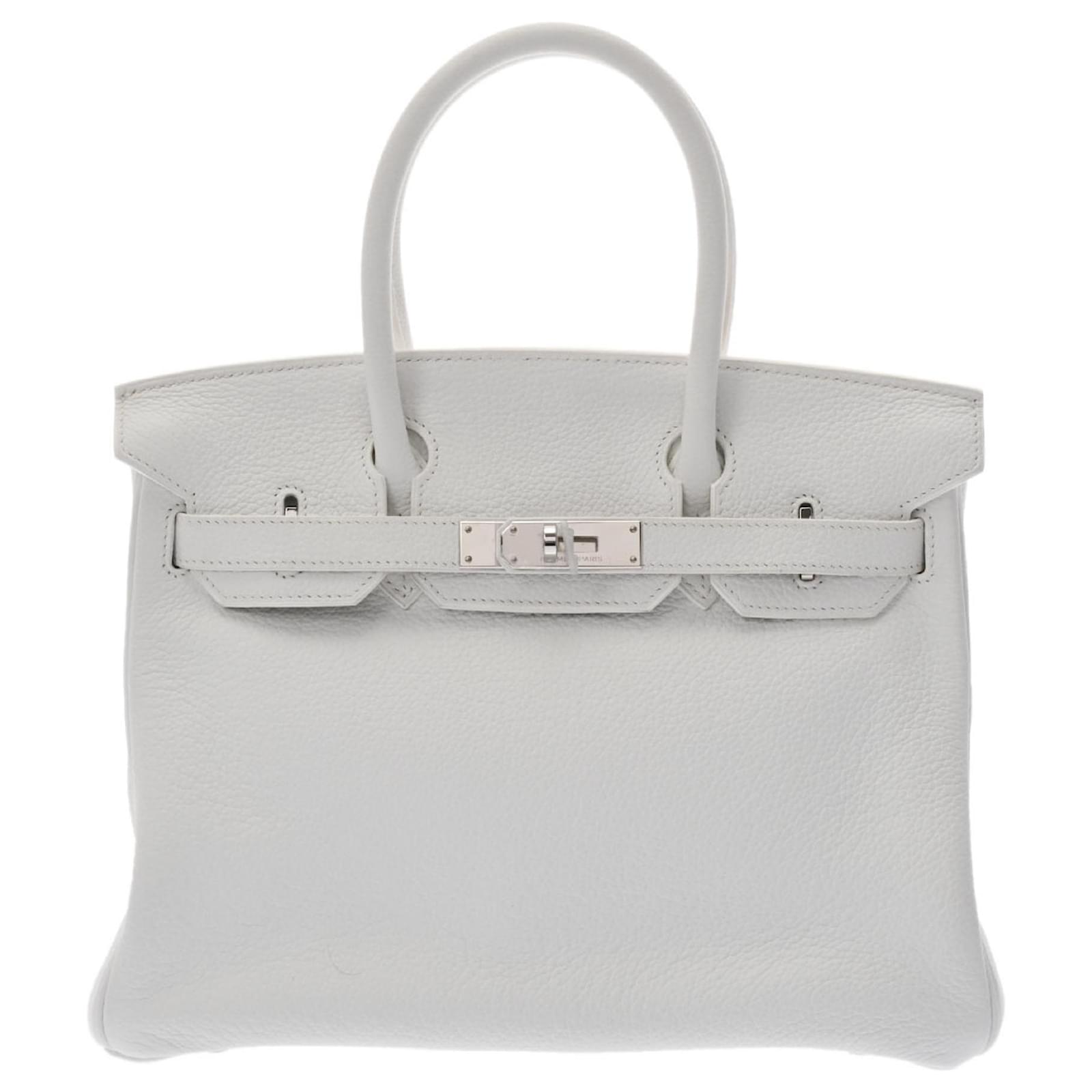 Hermès Birkin 30 White Leather ref.936567 - Joli Closet