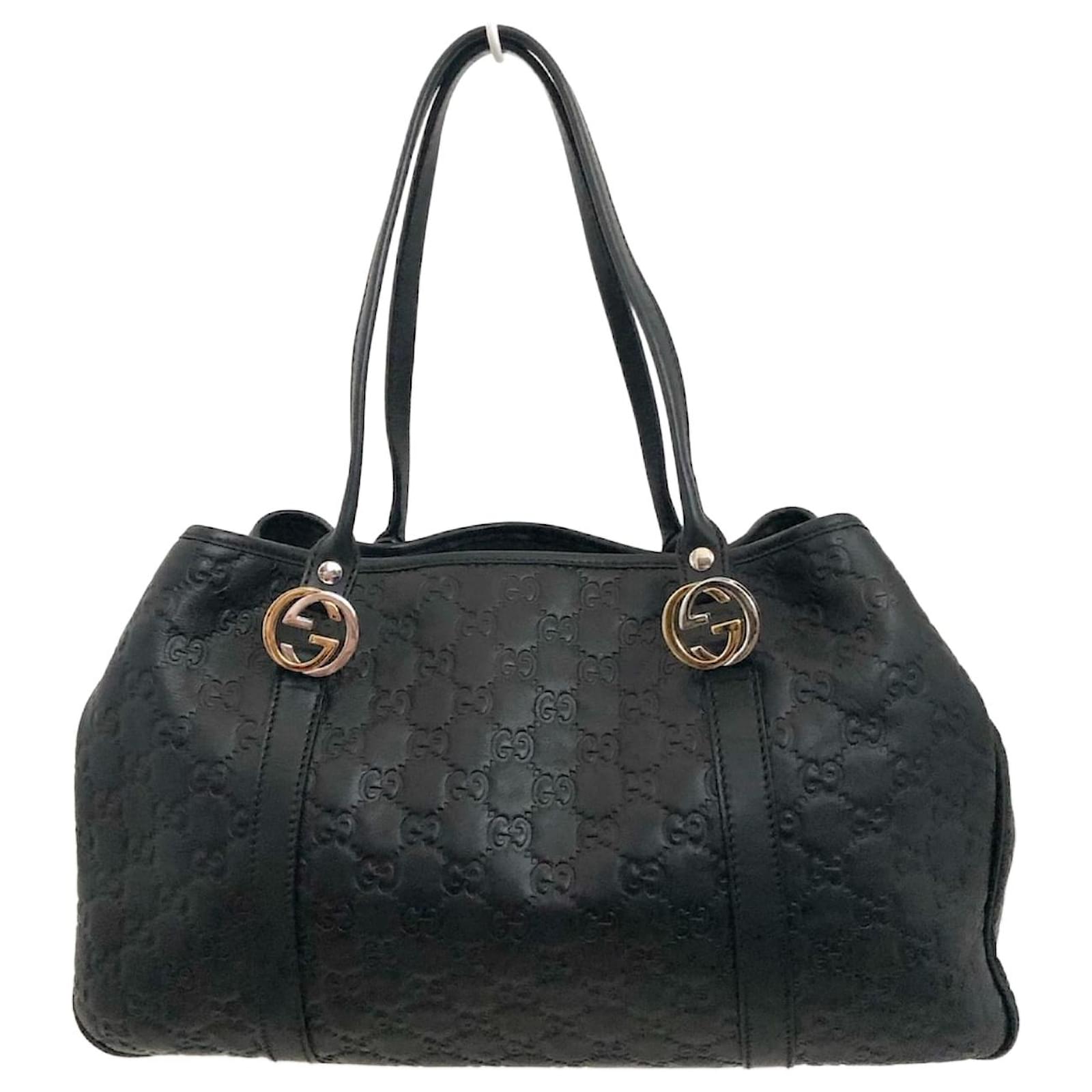 Gucci GG Twins Black Leather ref.940612 - Joli Closet