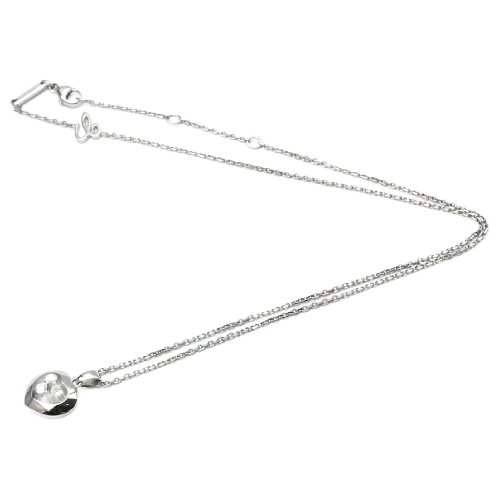 Chopard Happy Diamonds Or blanc Argenté ref.941415 - Joli Closet