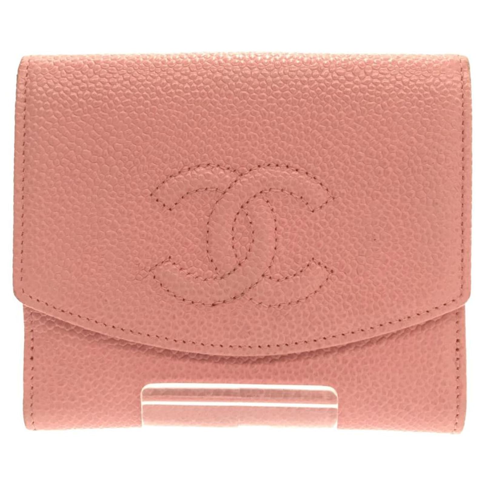 Timeless Chanel Logo CC Pink Leather ref.941726 - Joli Closet