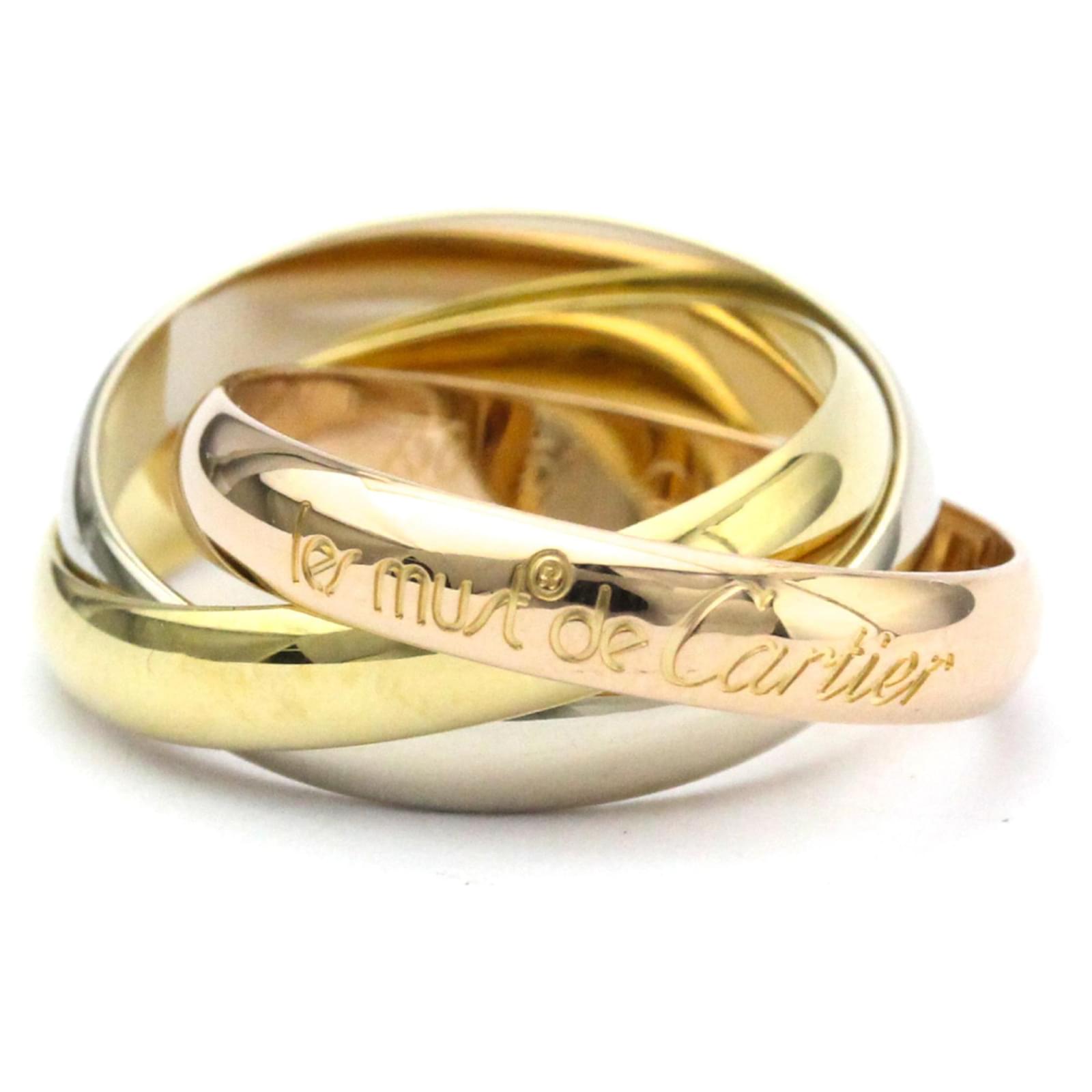Cartier Trinity Golden Yellow gold ref.941776 - Joli Closet