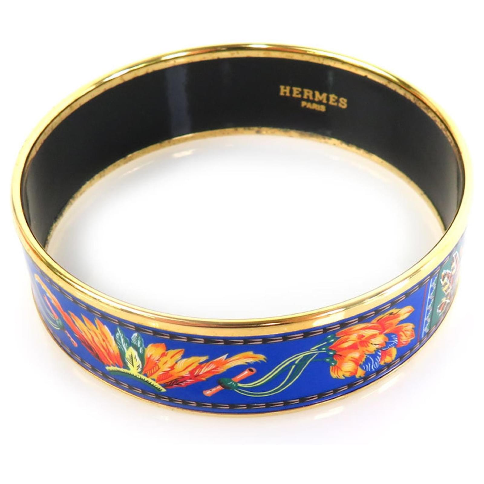 Hermès Emaillés Métal Bleu ref.942418 - Joli Closet