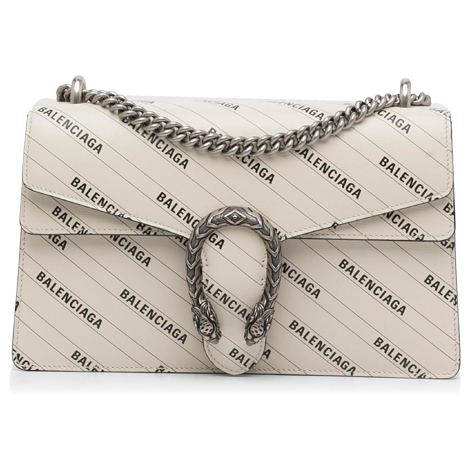 Gucci White The Hacker Project Dionysus Shoulder Bag Leather Pony-style ...