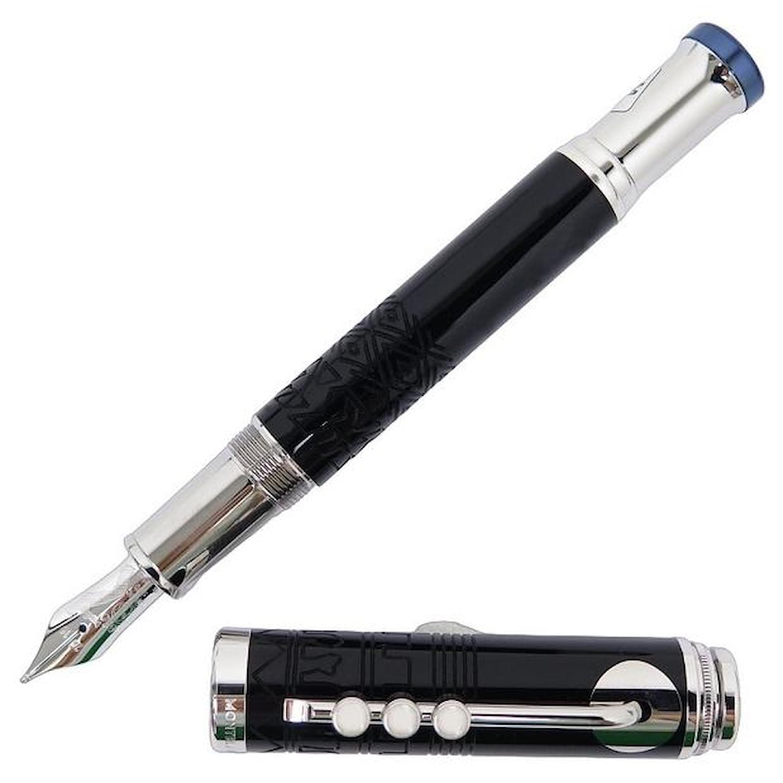 NEW MONTBLANC FEATHER PEN GREAT CHARACTERS MILES DAVIS 114344 NEW PEN ...